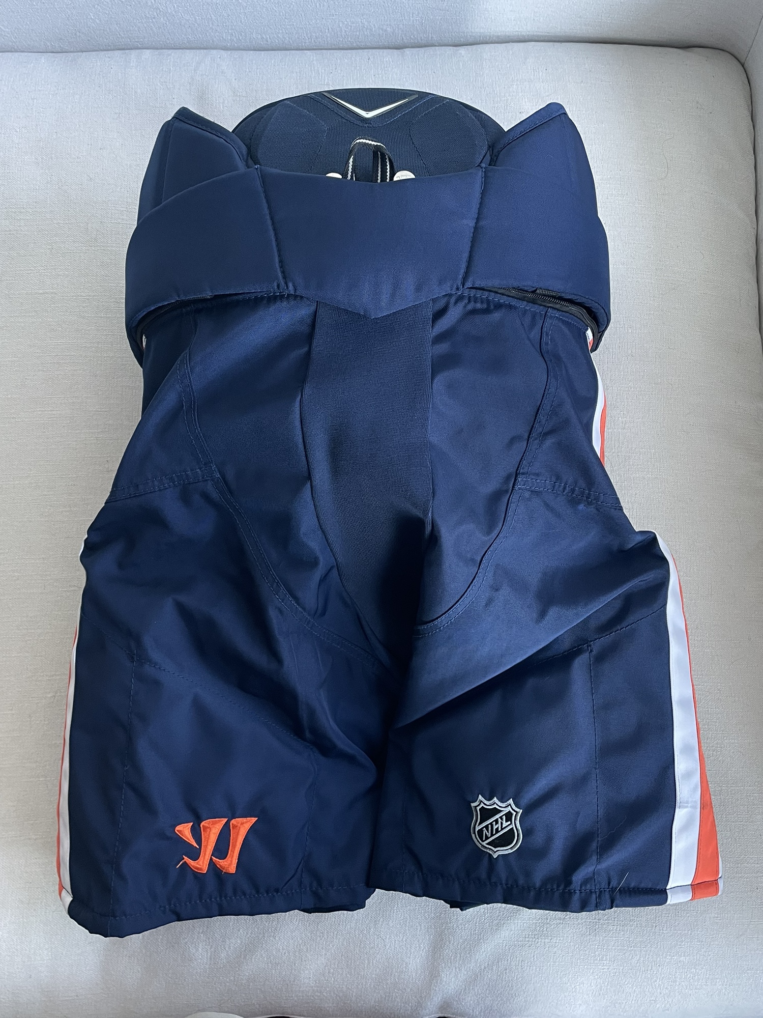 Medium Warrior Covert Hockey Pants Pro Stock Edmonton Oilers | SidelineSwap