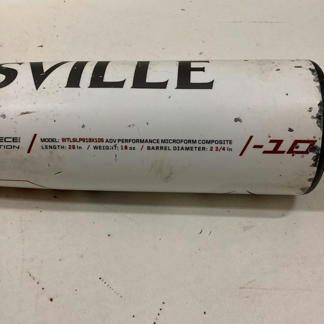 Used Louisville Slugger Prime 919 28" -10 Drop Usssa 2 3 4 Barrel Bats ...