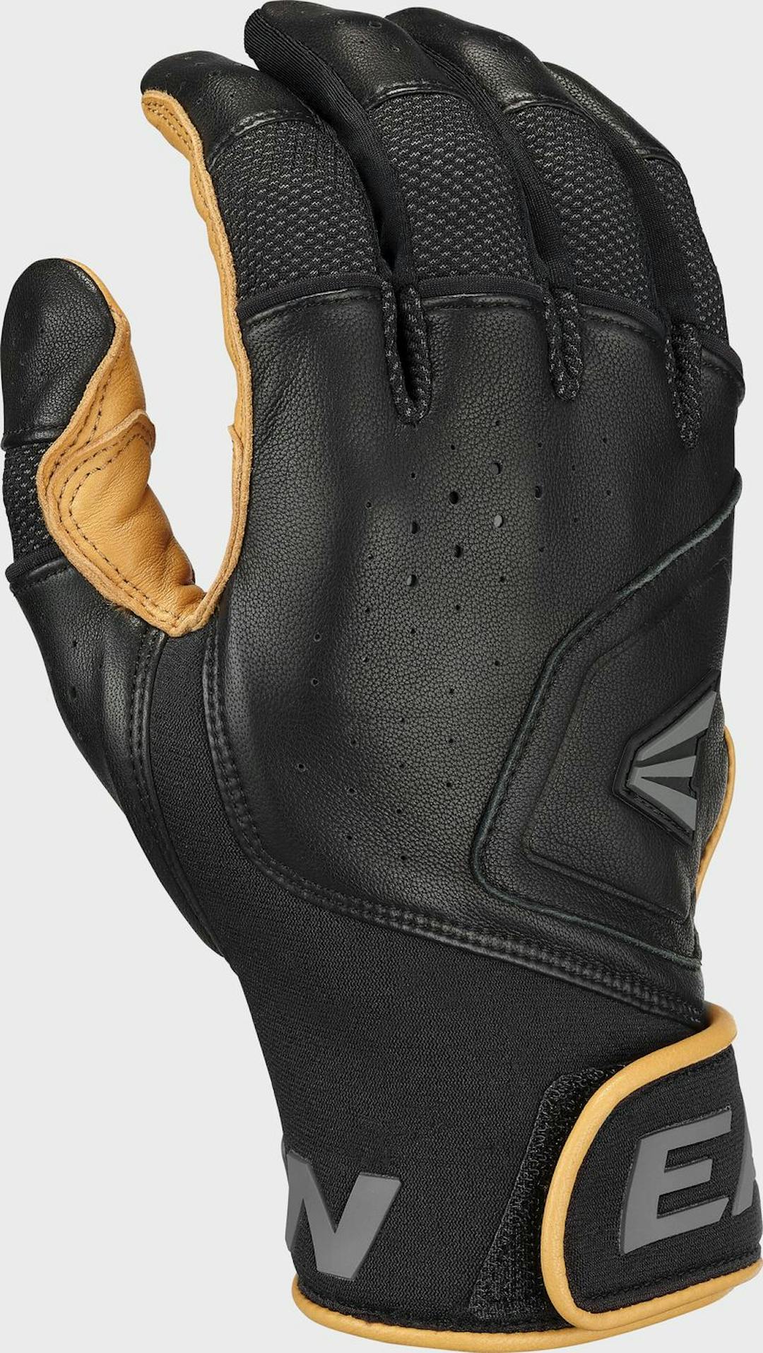 New Easton Mav Pro Batting Gloves Caramel Black Adult Md | SidelineSwap