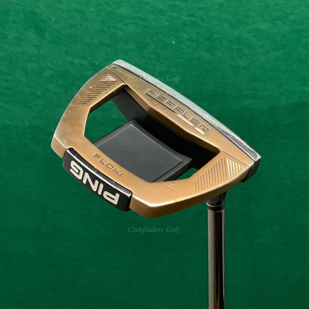Ping Heppler FLOKI Black Dot 34" Flow-Neck Mallet Putter Golf Club w ...