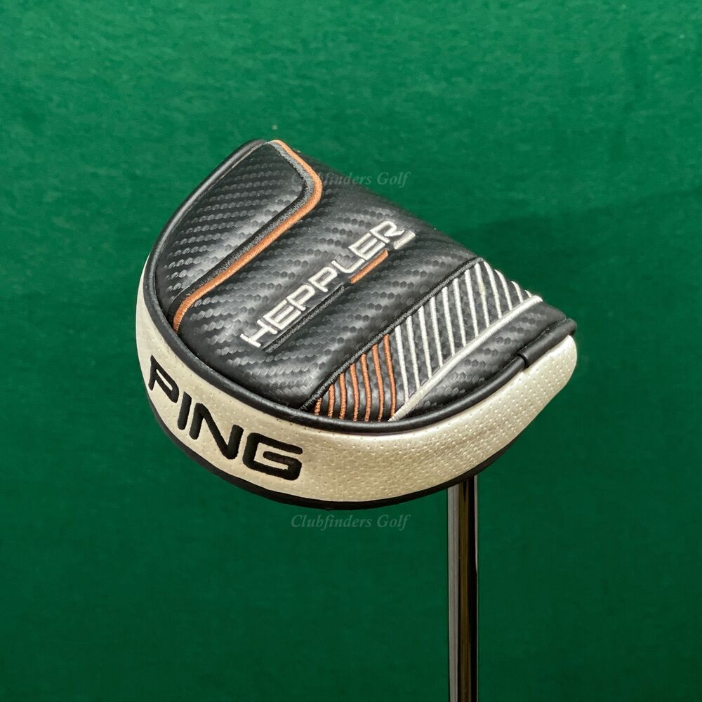 Ping Heppler FLOKI Black Dot 34" Flow-Neck Mallet Putter Golf Club w ...