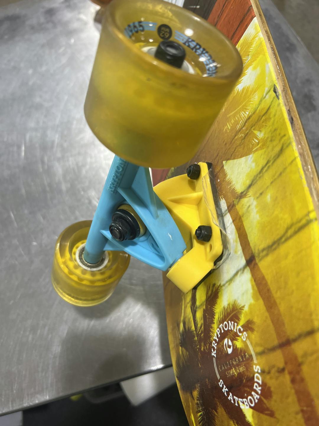 Used Kryptonics Kryptonics Longboard Palm Tree Long Longboards ...