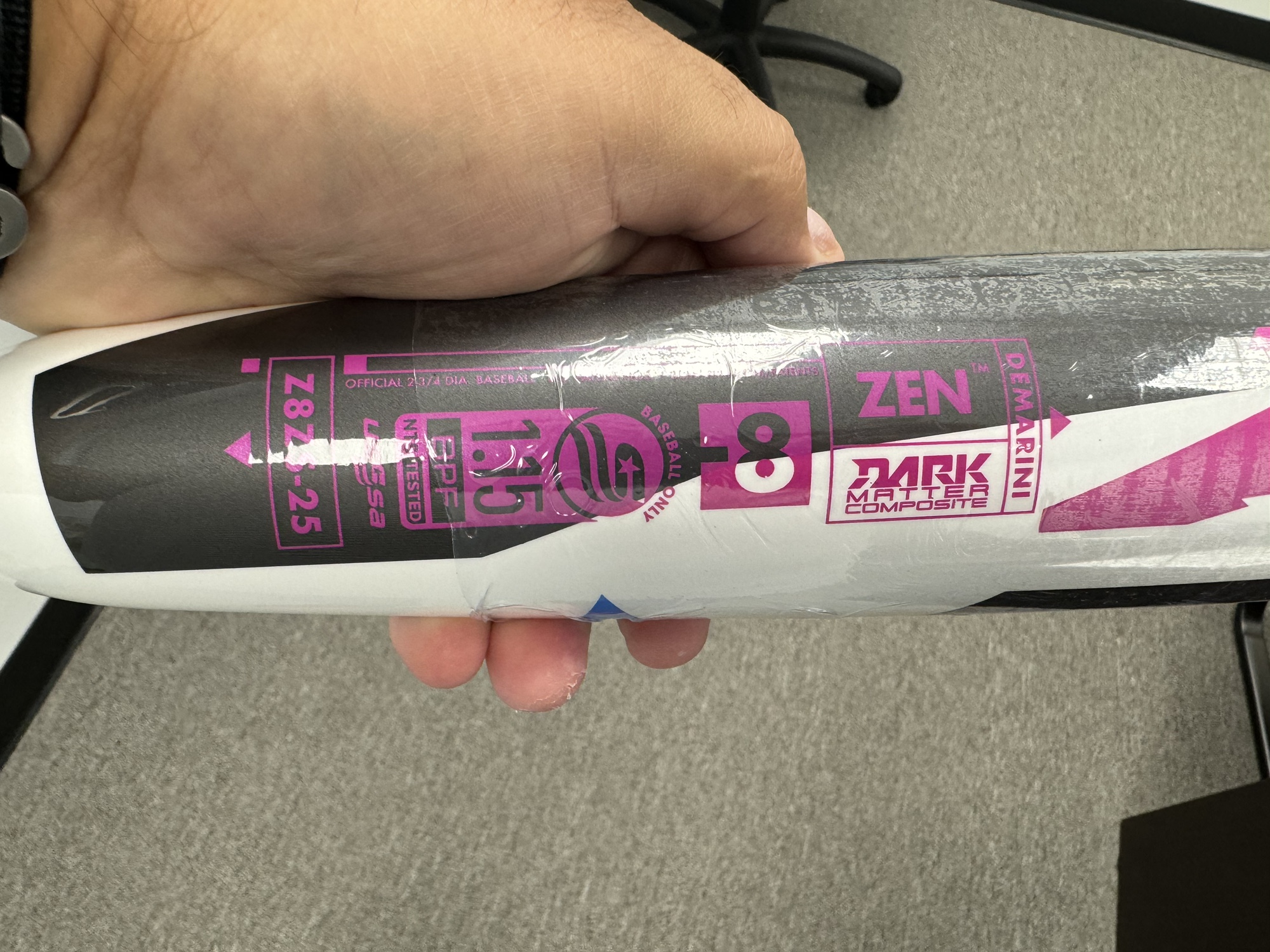 New 2025 DeMarini USSSA Certified Composite 29", Drop 8, CF Zen ...