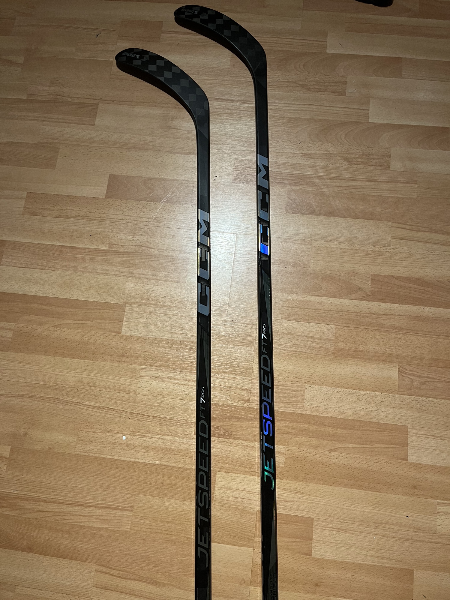New 2 Pack 2x 70 Flex Left Handed P29 Chrome FT7 Pro Hockey Sticks ...