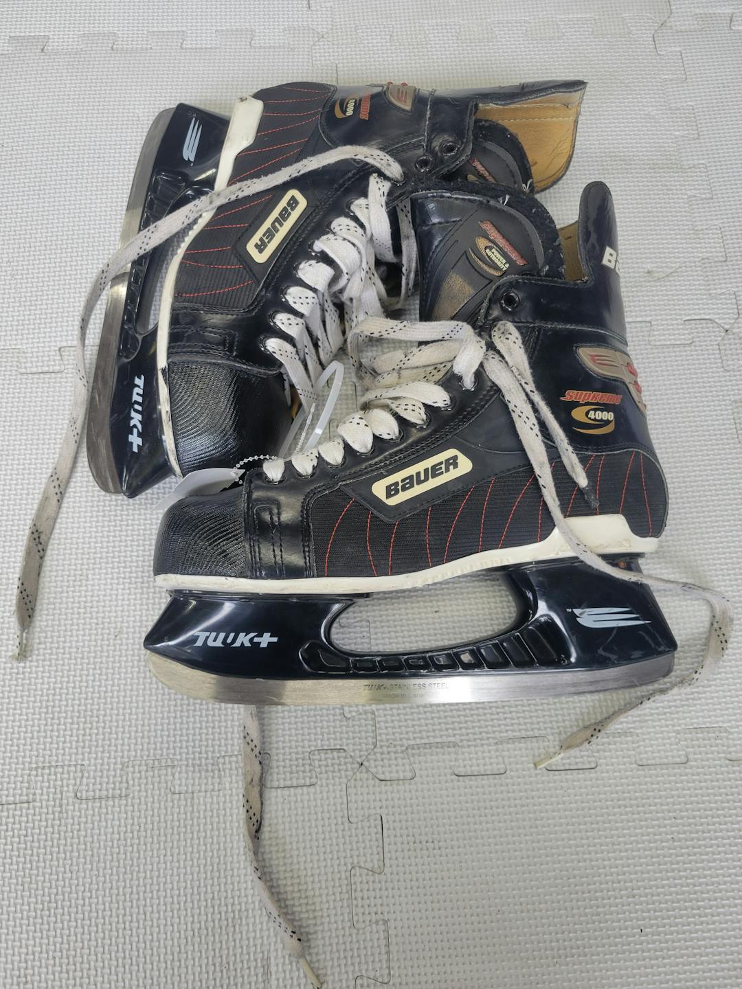 Used Bauer Impact 4000 Senior 10 Ice Hockey Skates | SidelineSwap