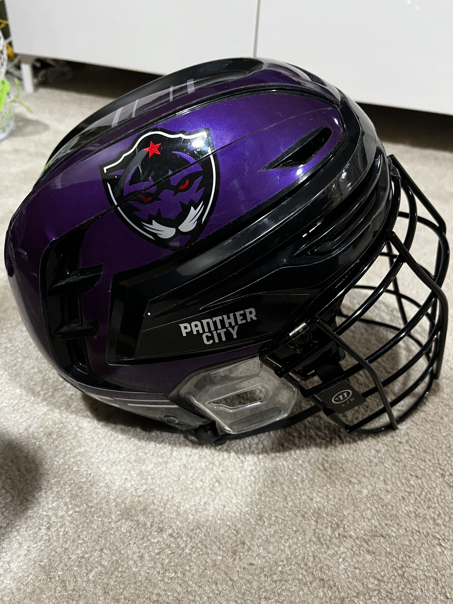 NLL Panther City Lacrosse Helmet | SidelineSwap