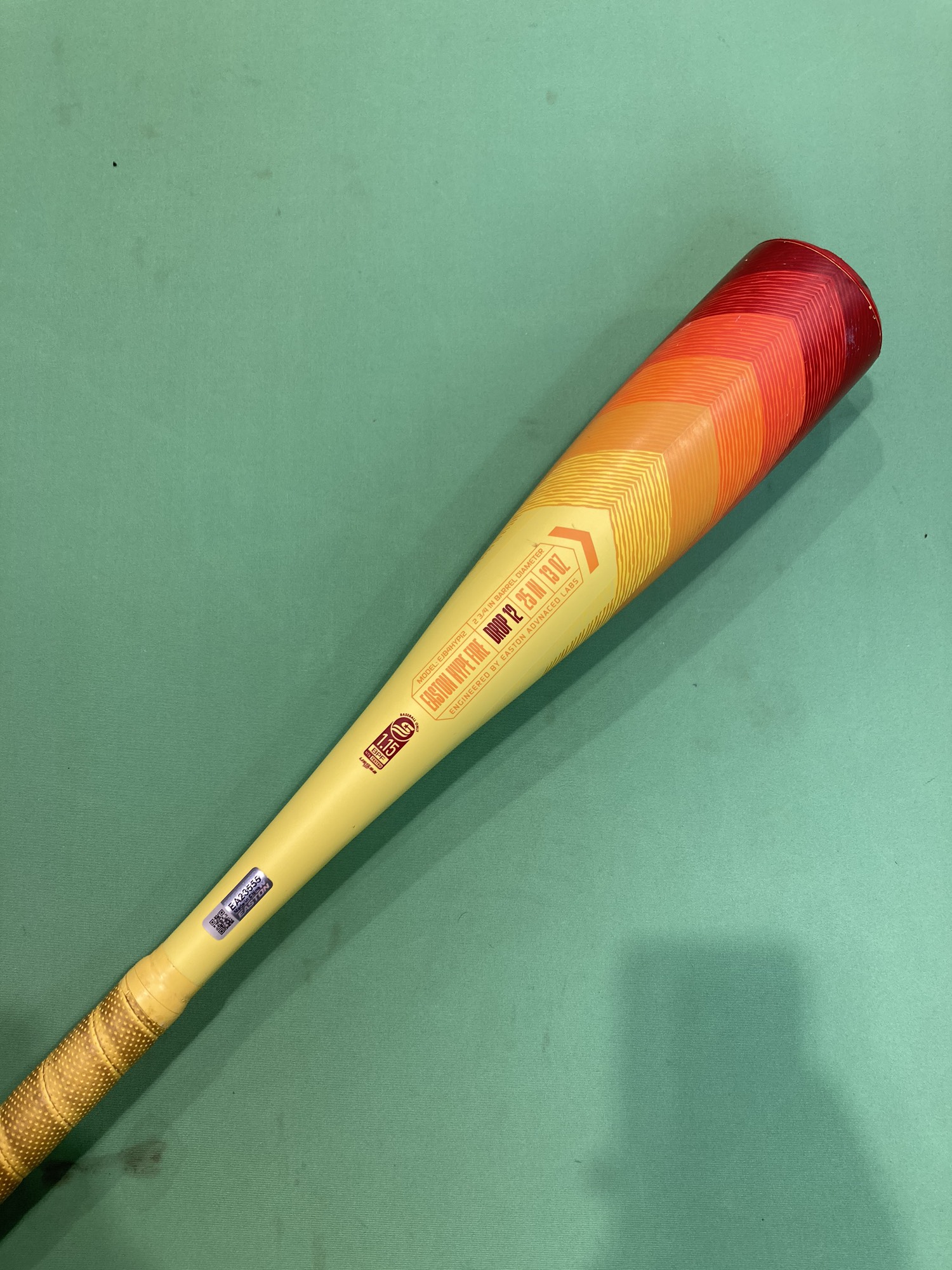 Used USSSA Certified 2024 Easton Hype Fire Composite Bat 25" (-12 ...