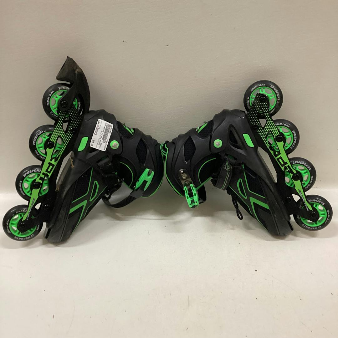 Used Zpm Skates Sz Adj Adjustable Inline Skates - Rec And Fitness ...