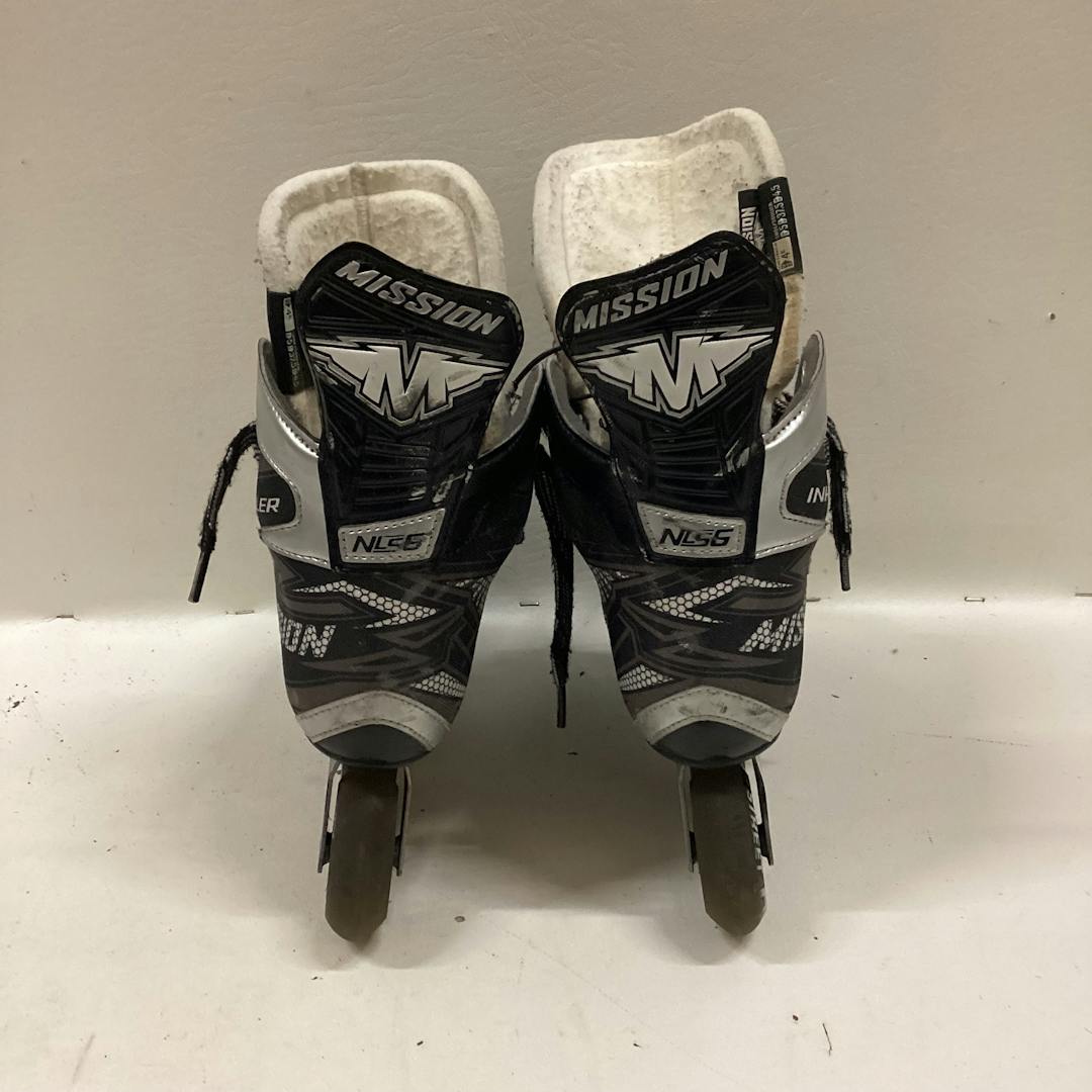 Used Mission Inhaler Nls6 Junior 04 Roller Hockey Skates | SidelineSwap