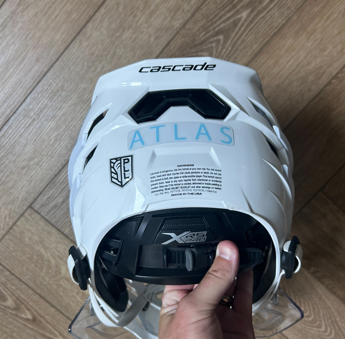 2023 PLL Atlas XRS Pro Goalie Helmet | SidelineSwap