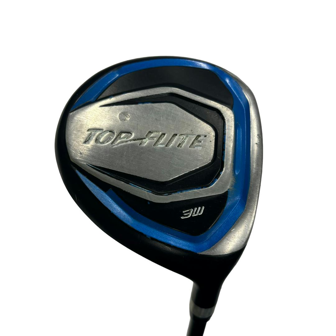 Used Top Flite Mens Set 10 Piece Regular Flex Steel Shaft Men's Club ...