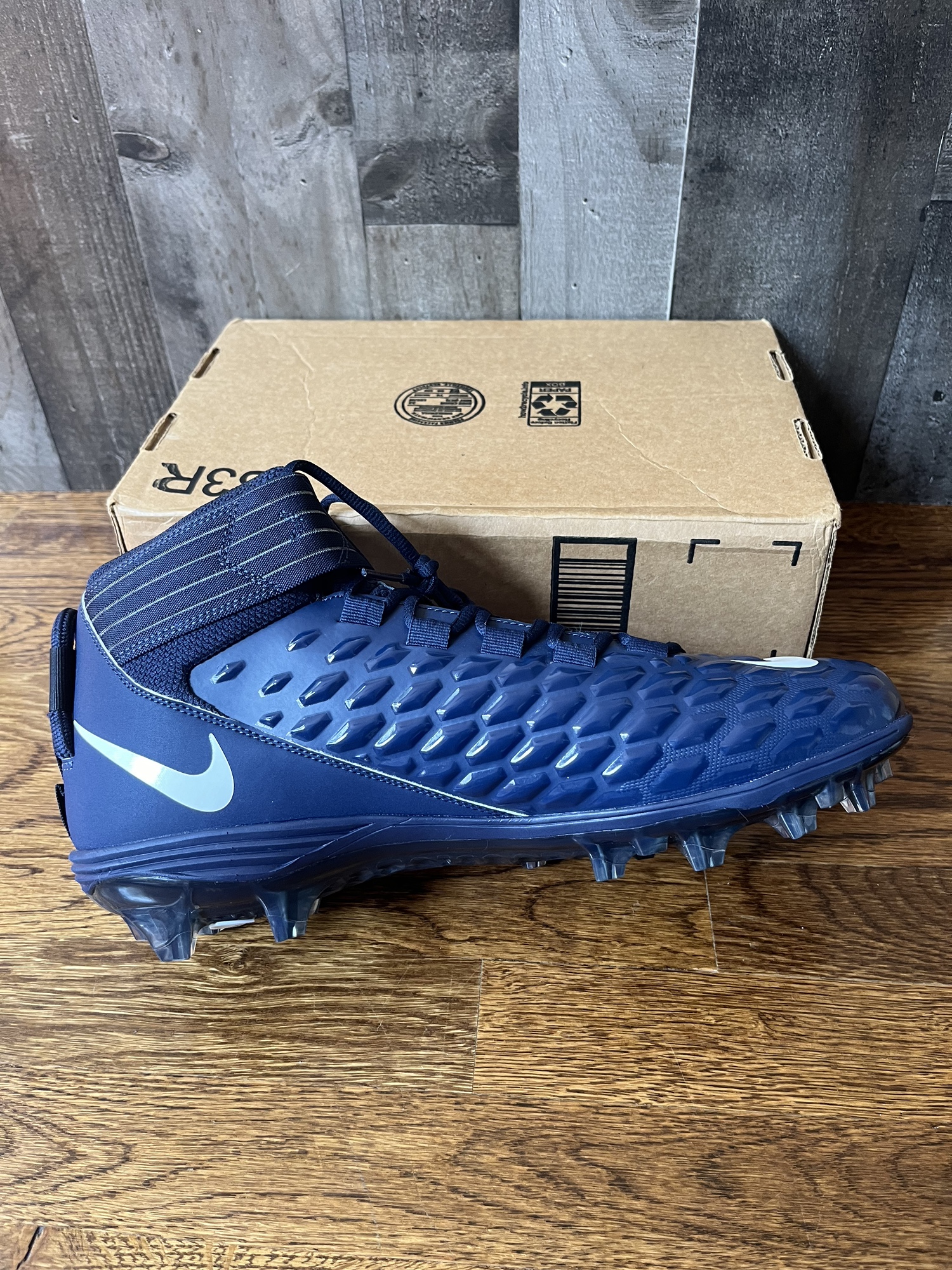 Nike Force Savage Pro 2 Midnight Navy Football Cleats Men’s Size 15 ...