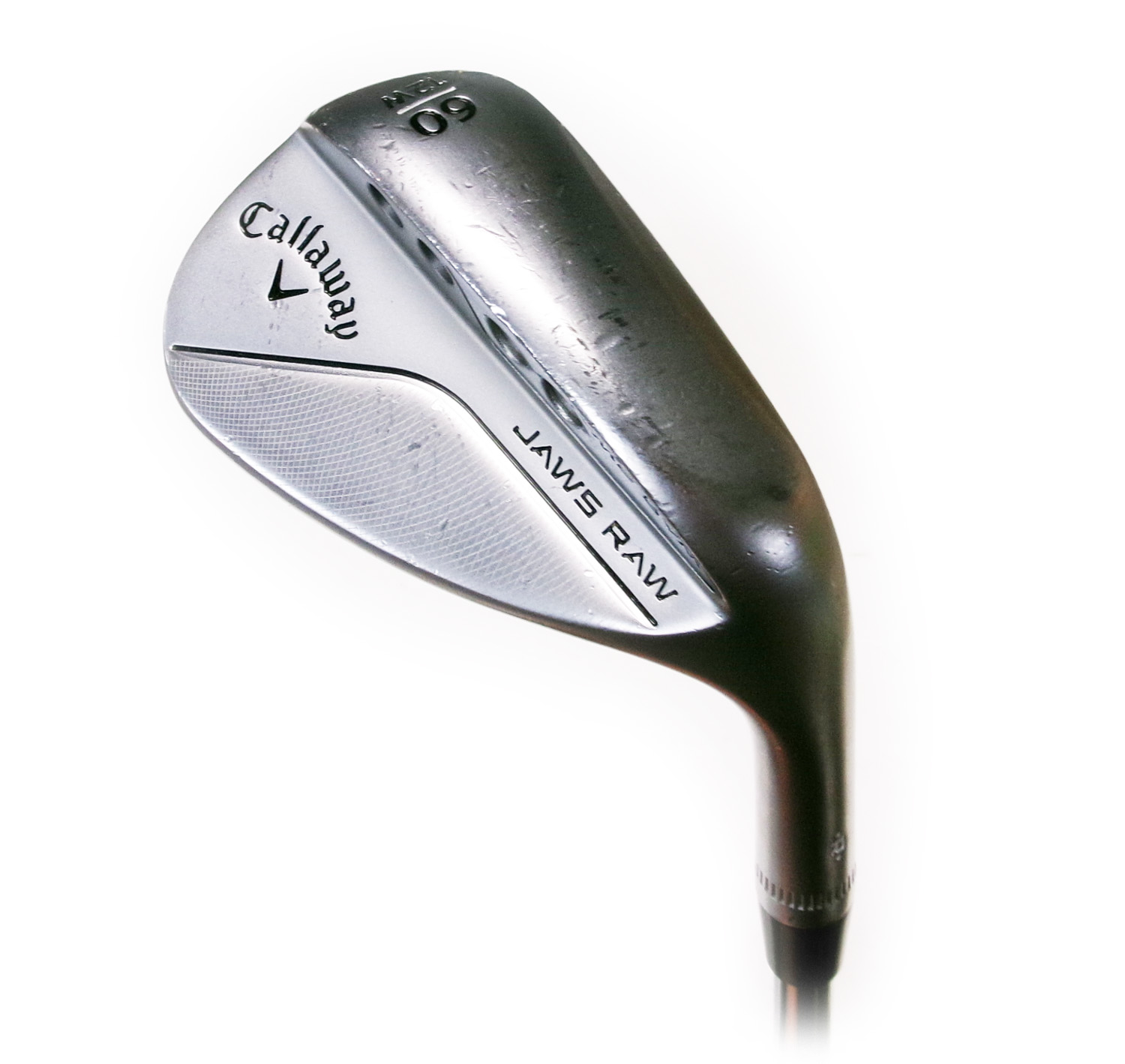 Callaway Jaws Raw 60*/12* W Grind Lob Wedge Steel TT Dynamic Gold ...