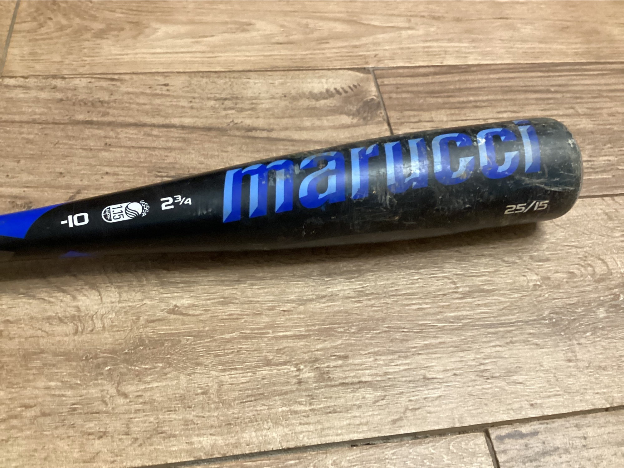 Used Marucci USSSA Certified Alloy 15 oz 25" F5 Bat | SidelineSwap