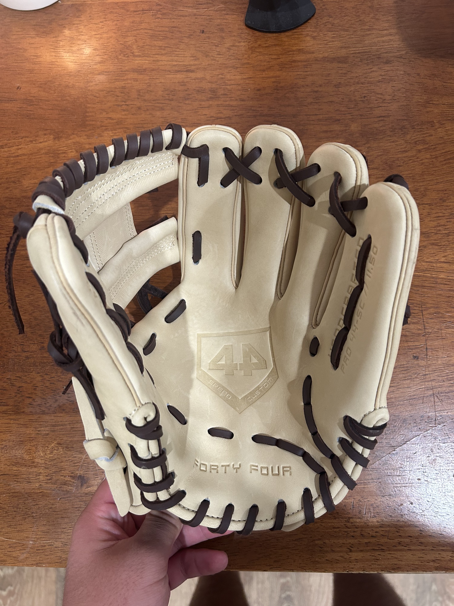 44 speed custom infield glove | SidelineSwap