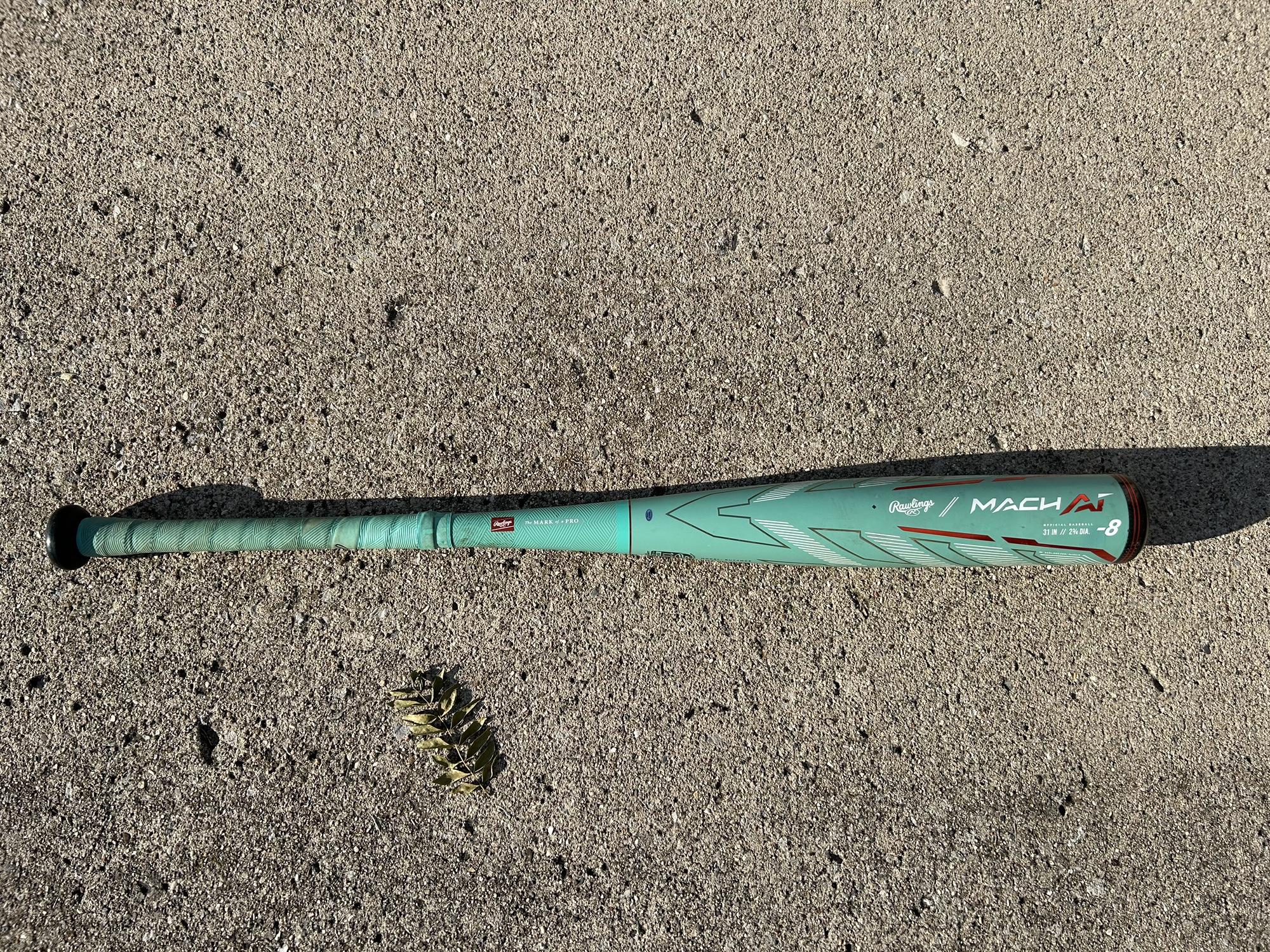 Used 2023 Rawlings USSSA Certified Alloy 22 oz 31" Mach AI Bat ...