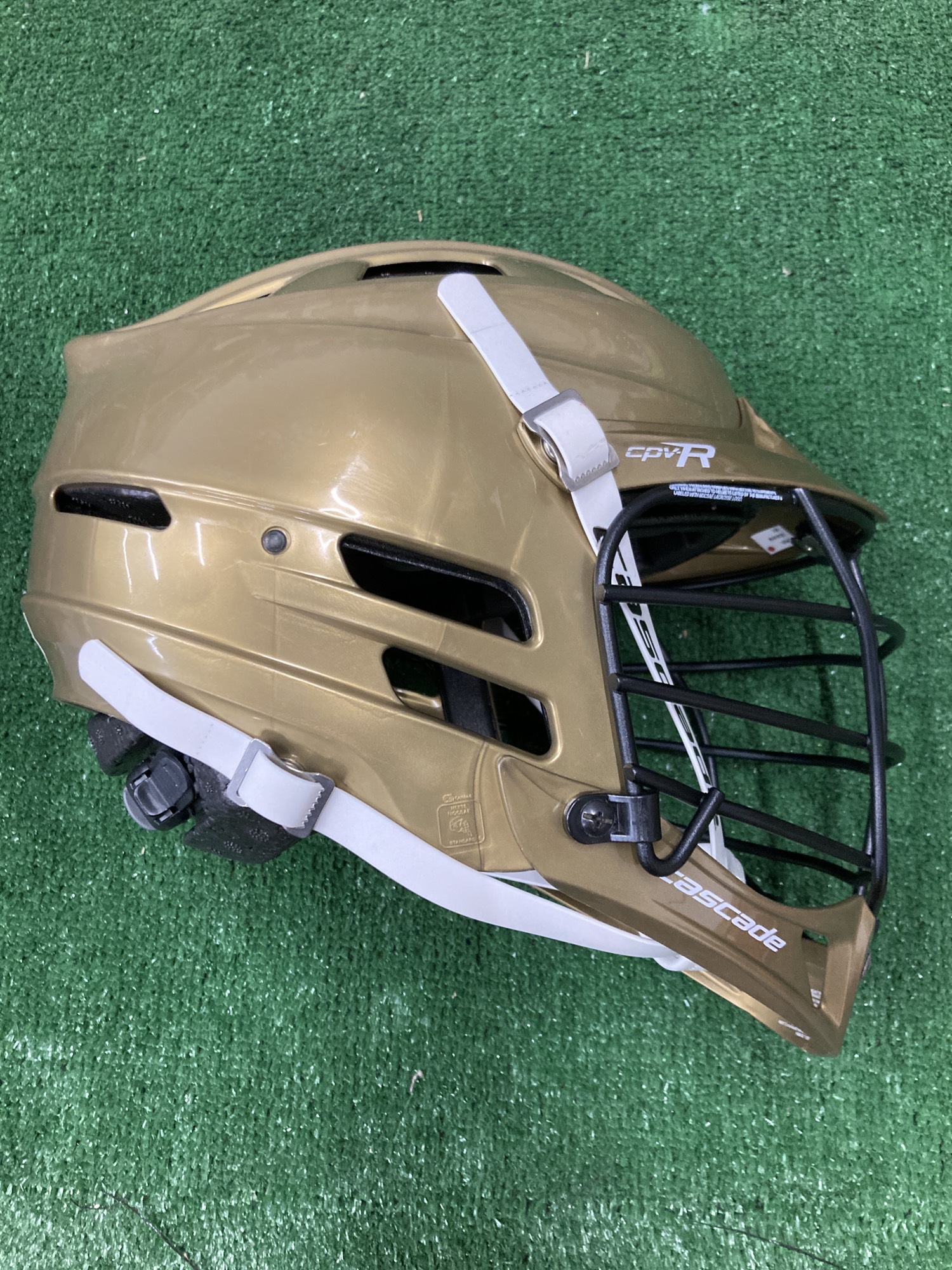 Gold Used Adult Cascade CPV-R Helmet | SidelineSwap