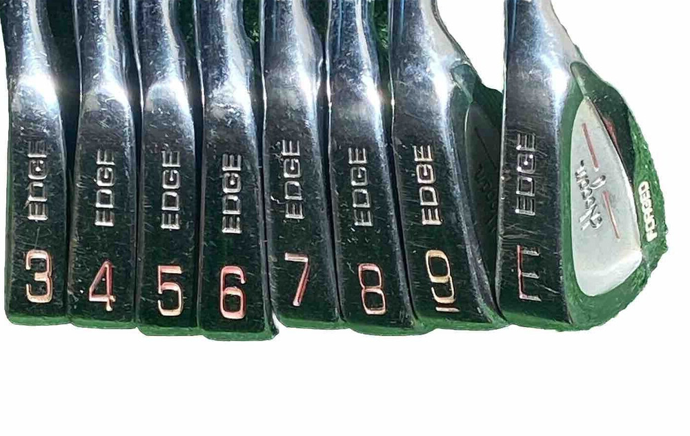 Ben Hogan Edge Forged Iron Set 3-PW RH Men's Apex 4 Stiff Steel 5i 38" New Grips | SidelineSwap