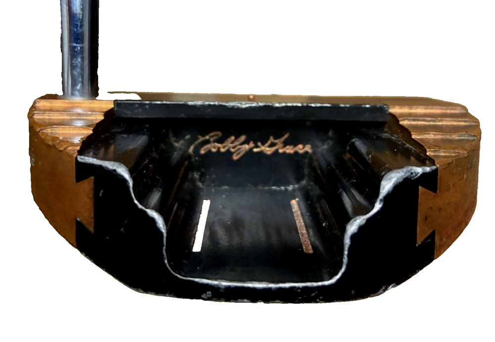 Bobby Grace Copper Black Anodized "The Pip Squeek" Mallet Putter 32.5" Steel RH | SidelineSwap