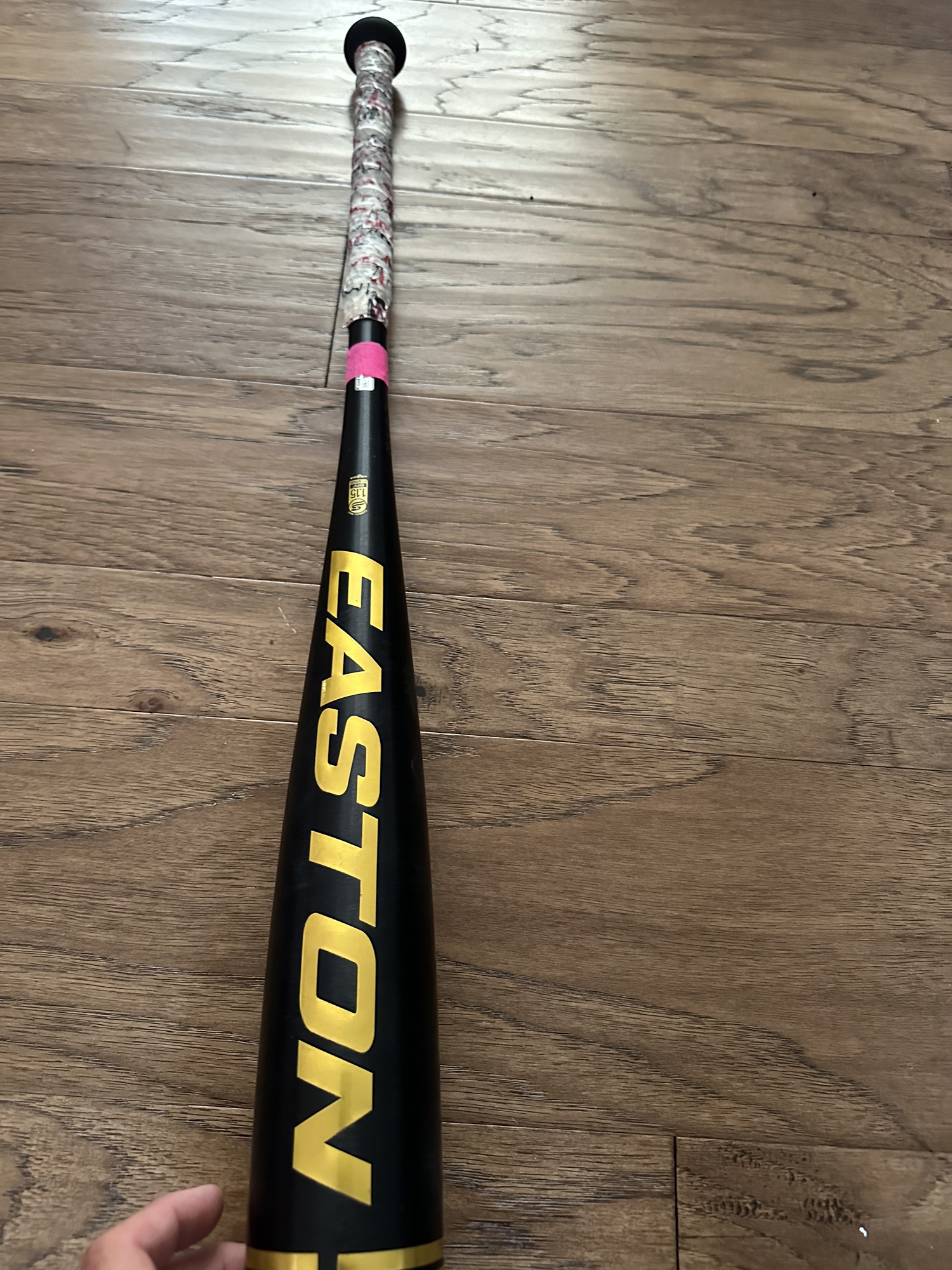 Lightly Used Easton USSSA Certified Alloy 18 oz 28" Black Magic Bat ...