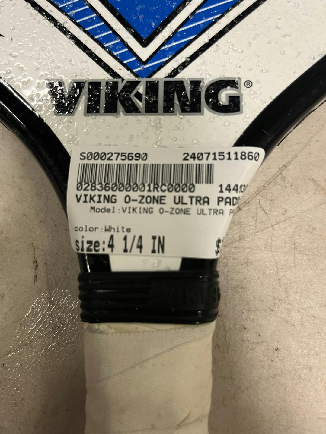 Used Viking O-zone Ultra Paddle 4 1 4" Tennis Racquets | SidelineSwap