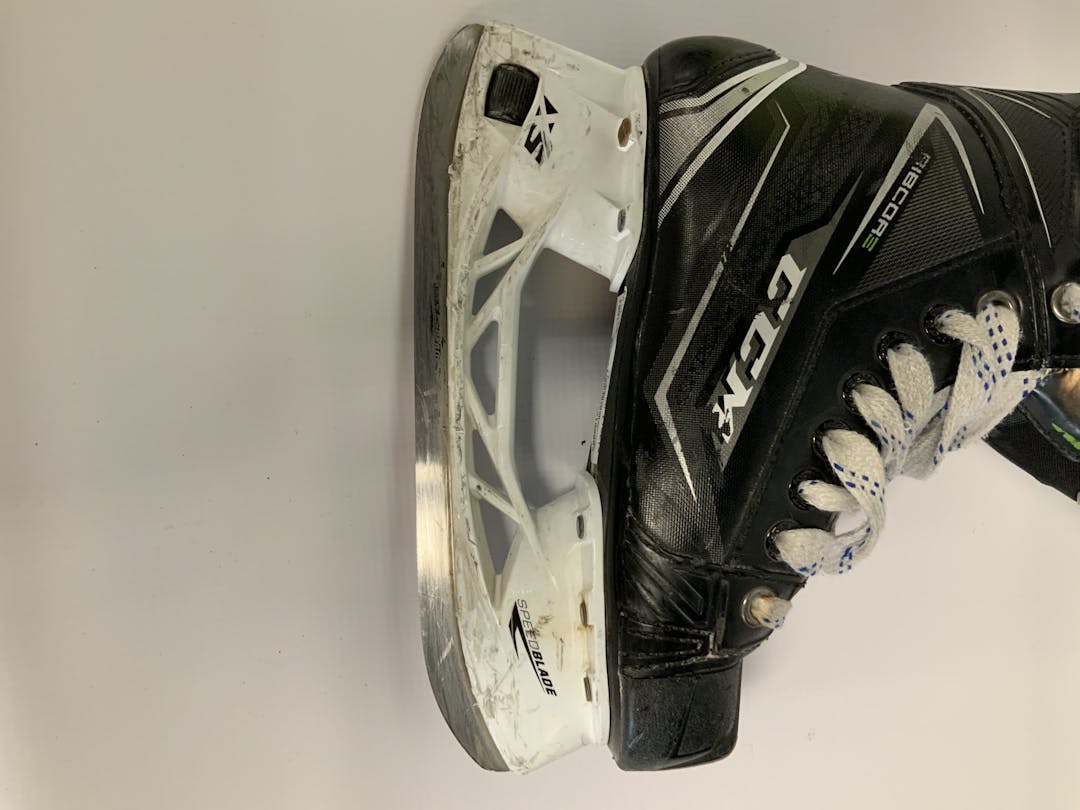 Used Ccm Ribcore Titanium Junior 02 Ice Hockey Skates | SidelineSwap