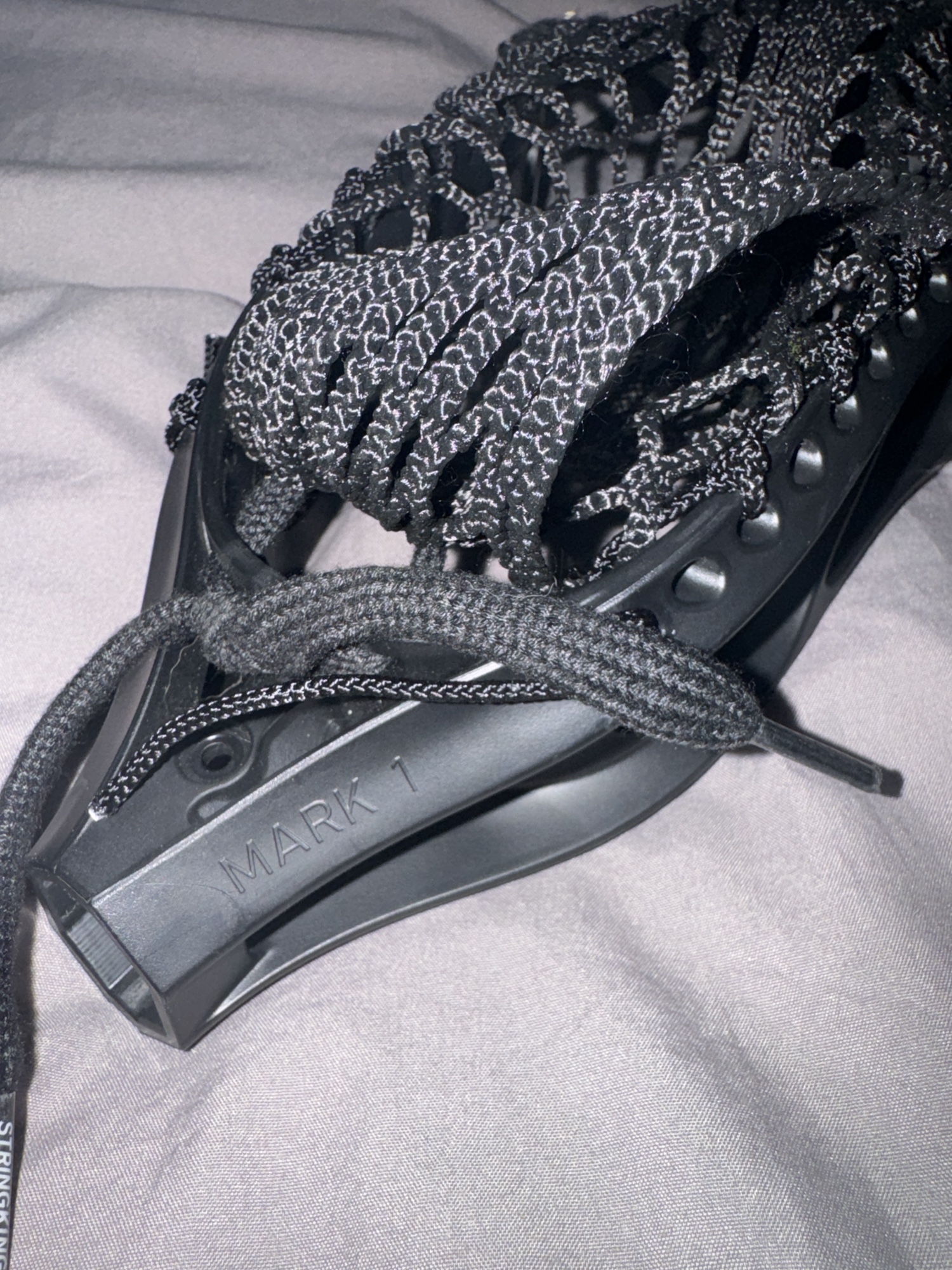 Stringing Mark1 barely used strung head | SidelineSwap