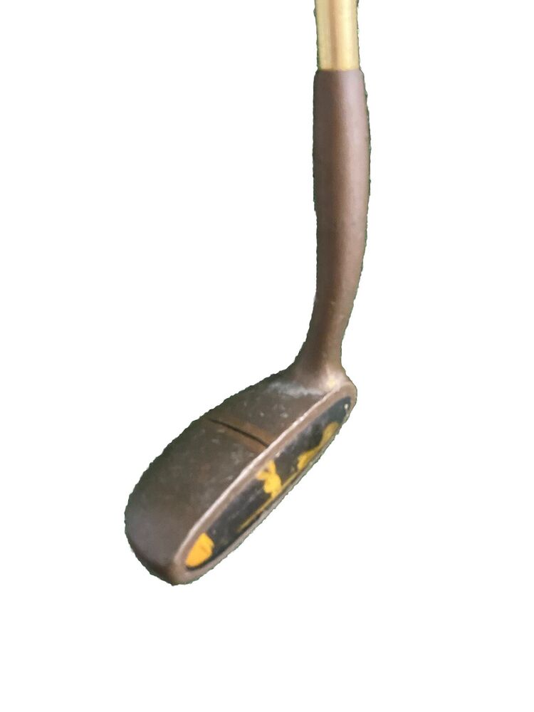 MGA Axaline Brass Playboy Bunny Logo Putter RH Steel 34.5" Sweet ...