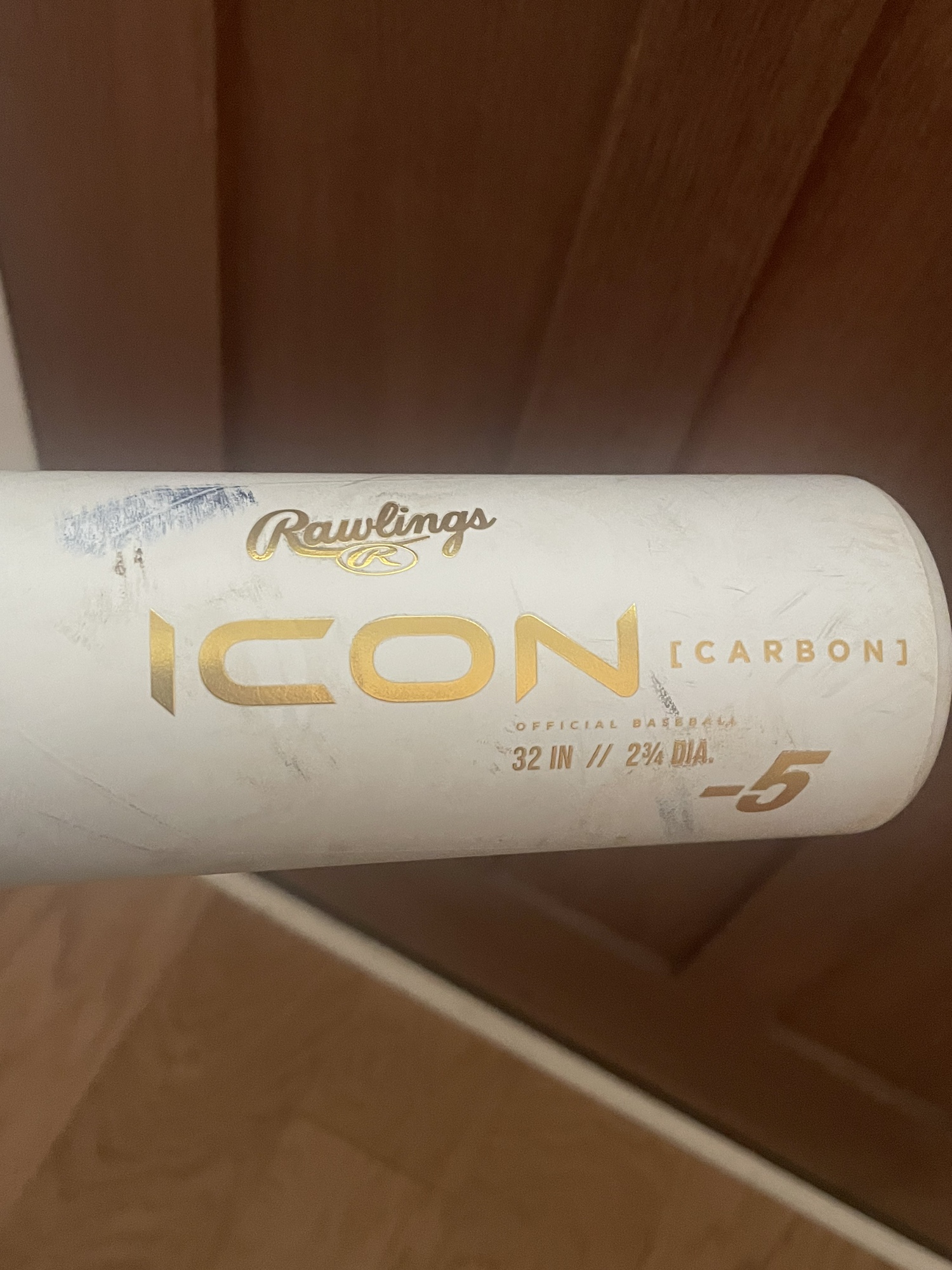 Used 2024 Rawlings USSSA Certified (-5) 27 oz 32" Icon Bat | SidelineSwap
