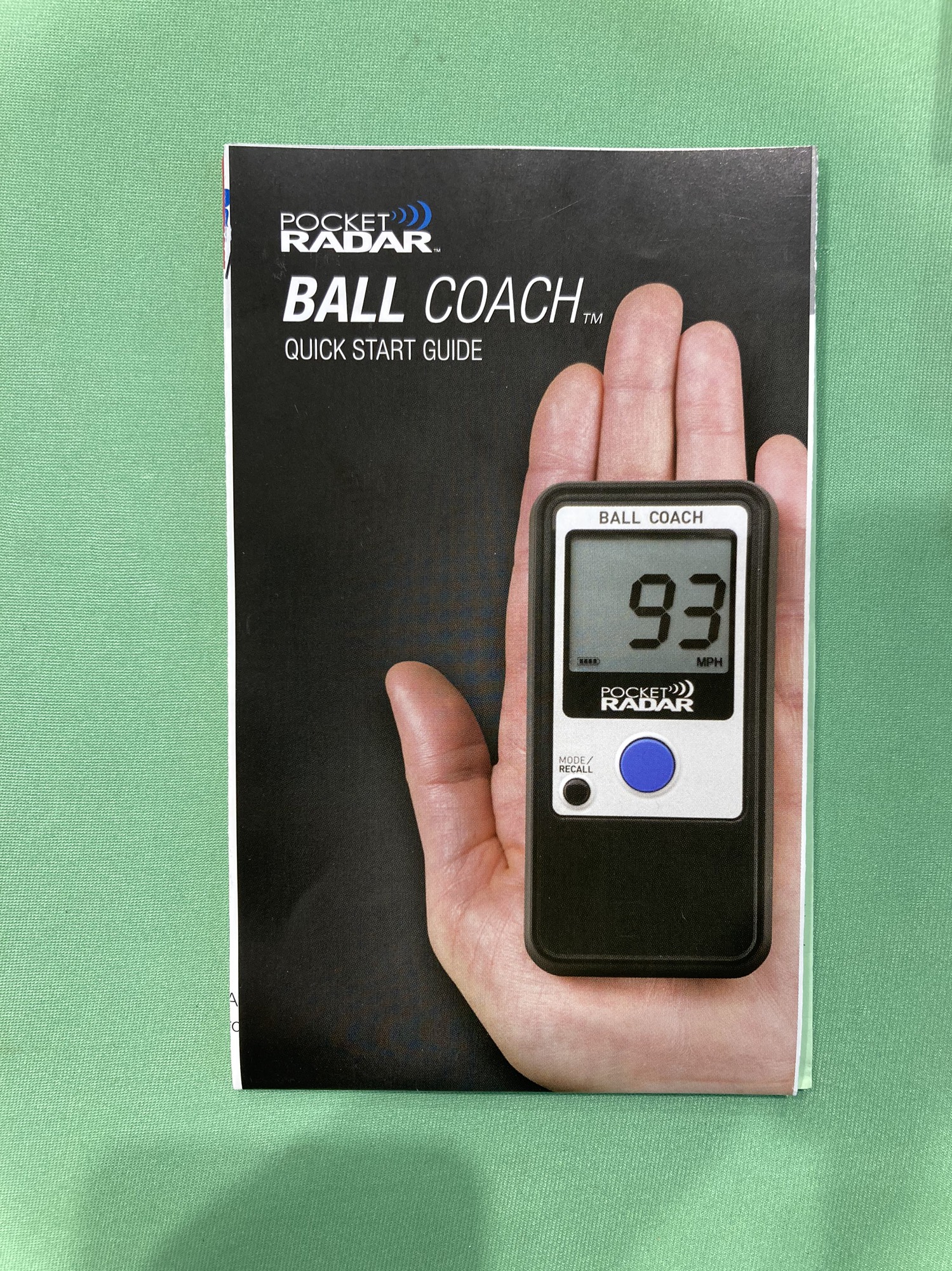 NEW Pocket Radar BALL COACH Radar Gun | SidelineSwap