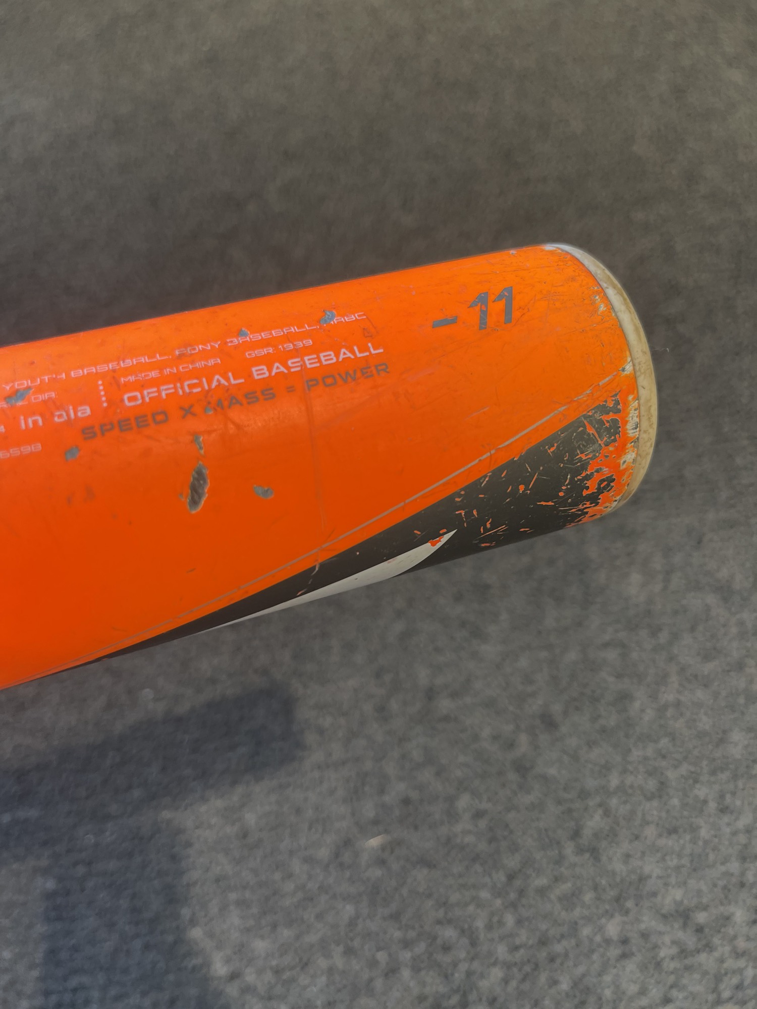 Used 2016 Easton Mako *HOT* Bat USSSA Certified (-12) Composite 18 oz ...