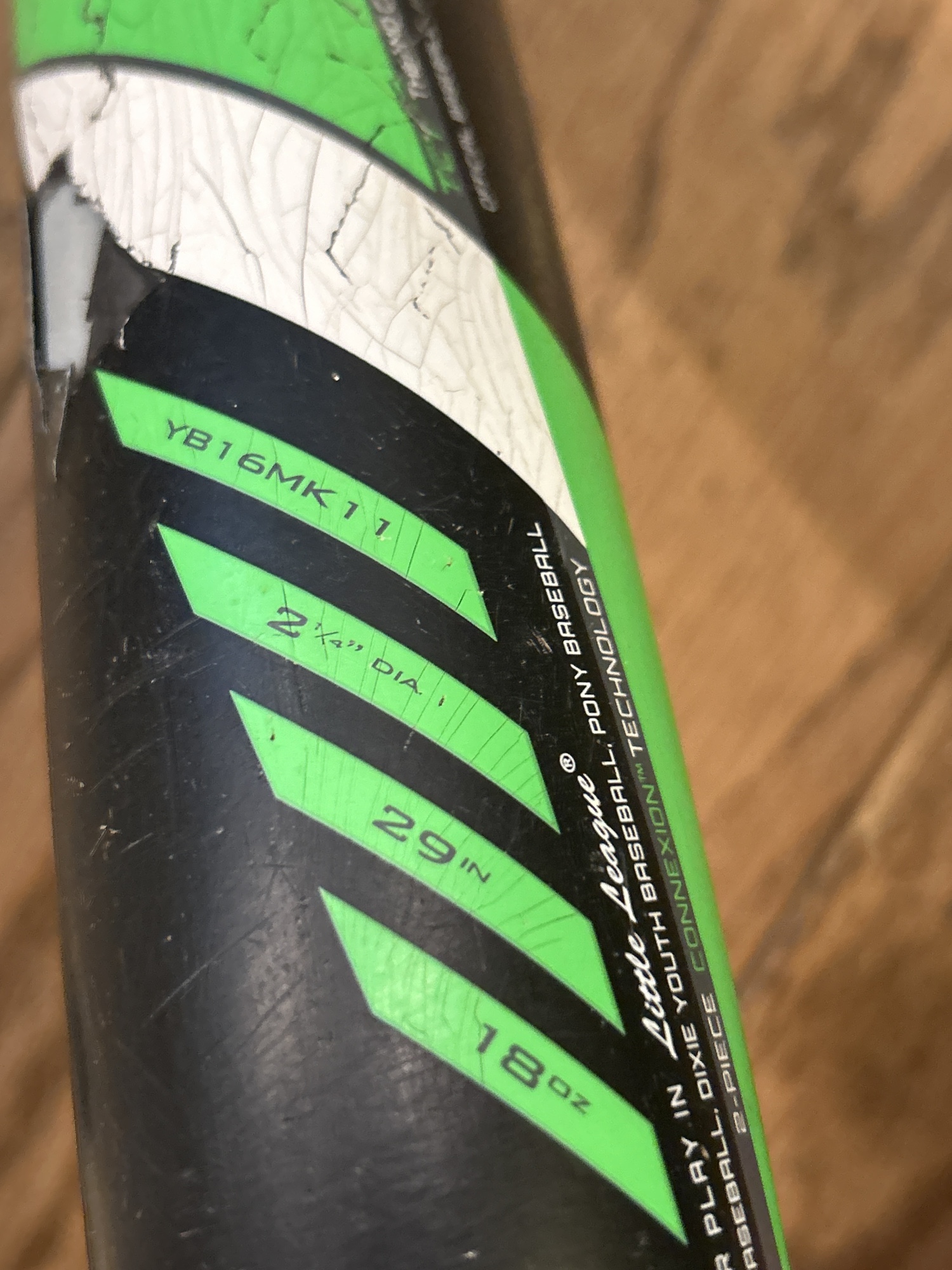 Used 2014 Easton USSSA Certified Composite 18 oz 29" Mako Bat ...