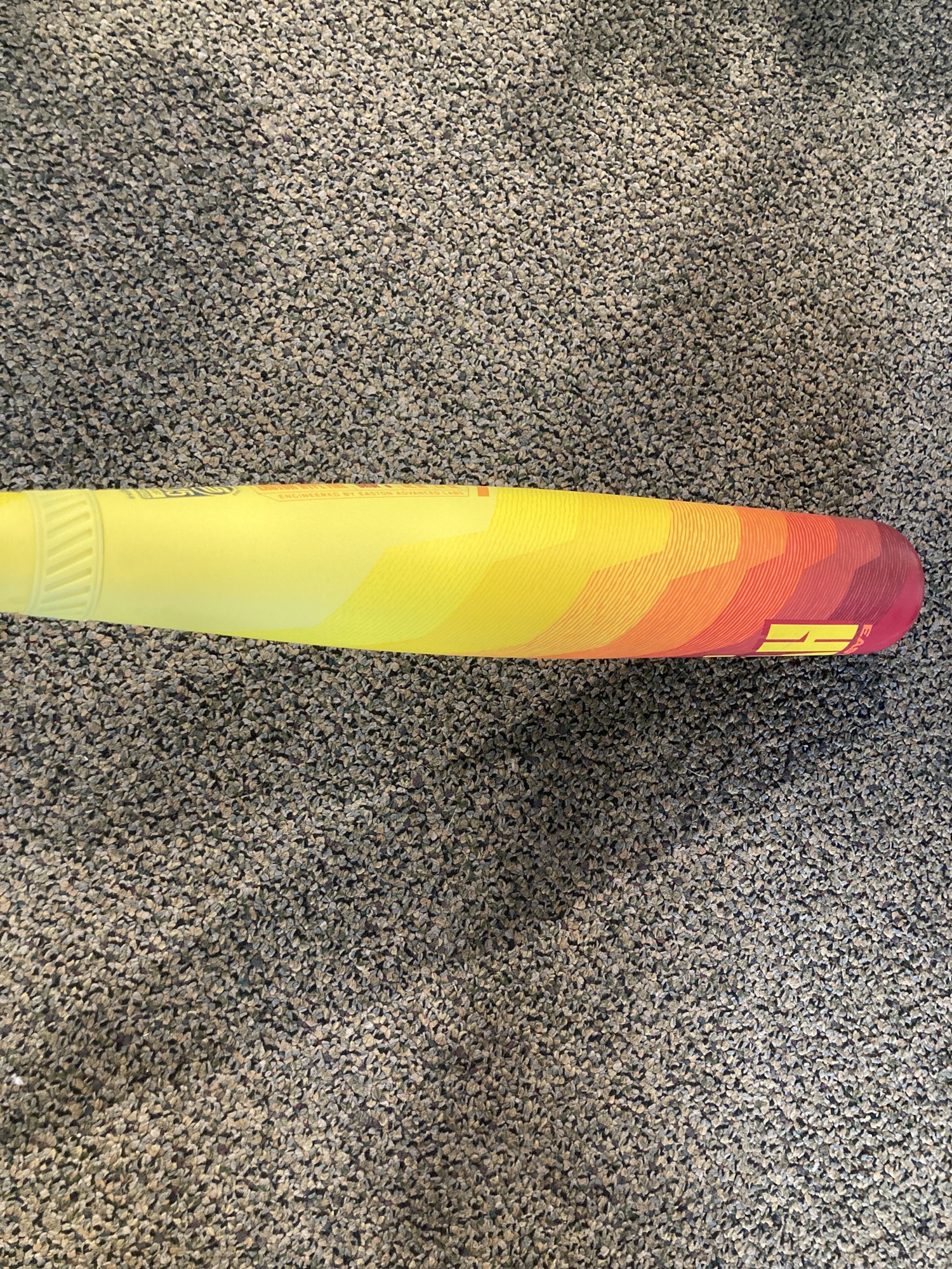 Used 2024 Easton Hype Fire Bat USSSA Certified (-5) Composite *CRACKED ...