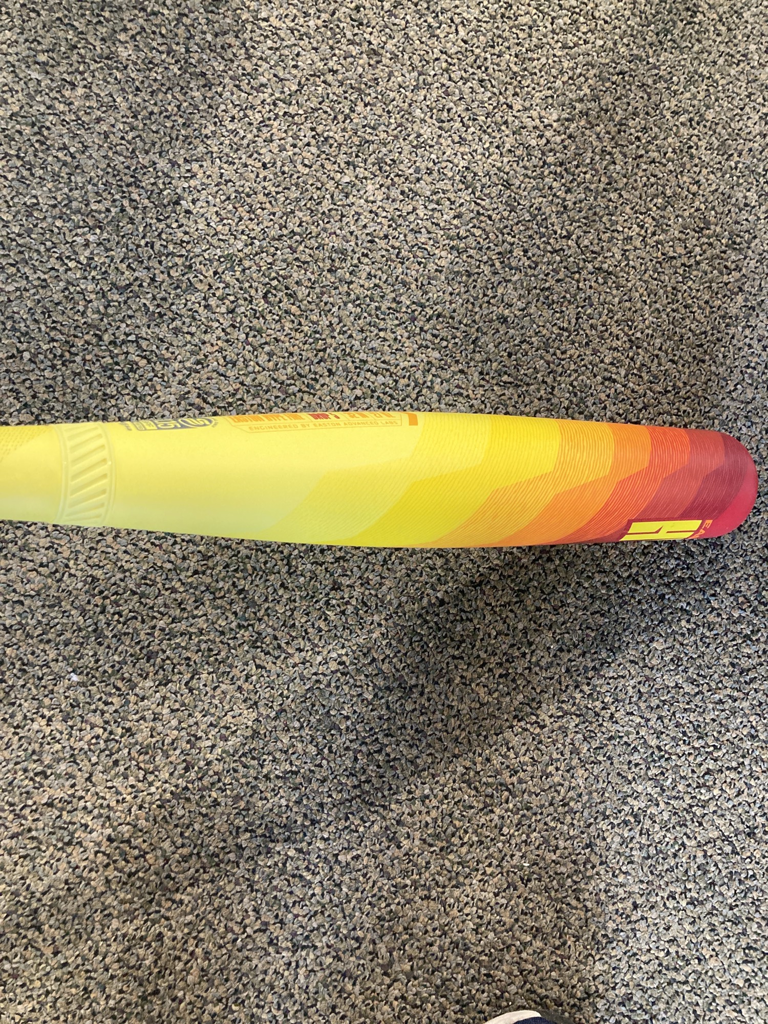 Used 2024 Easton Hype Fire Bat USSSA Certified (-5) Composite *CRACKED ...