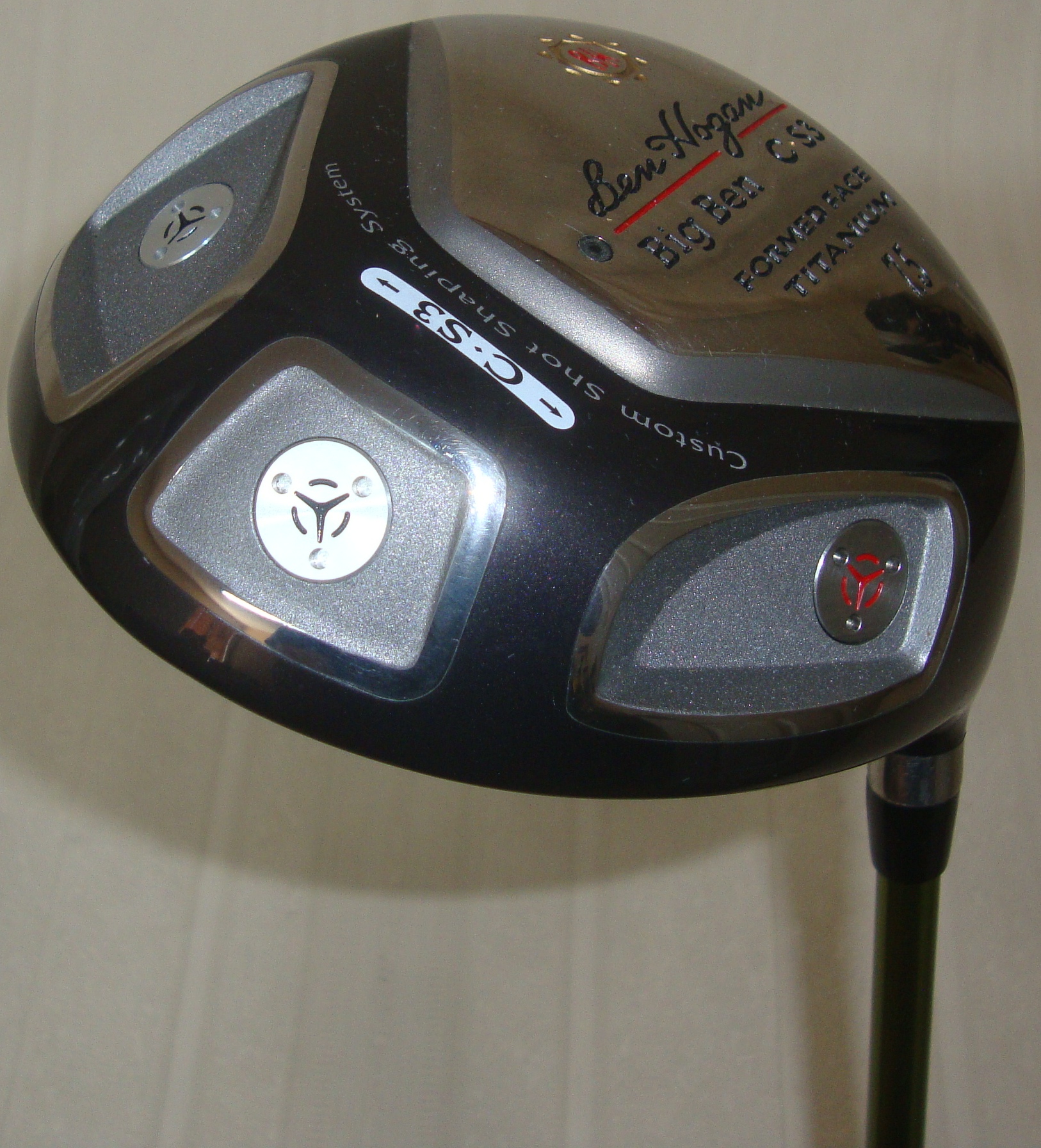 Ben Hogan Big Ben C-S3 10.5° Driver Aldila NV-H 70-R Graphite Regular ...