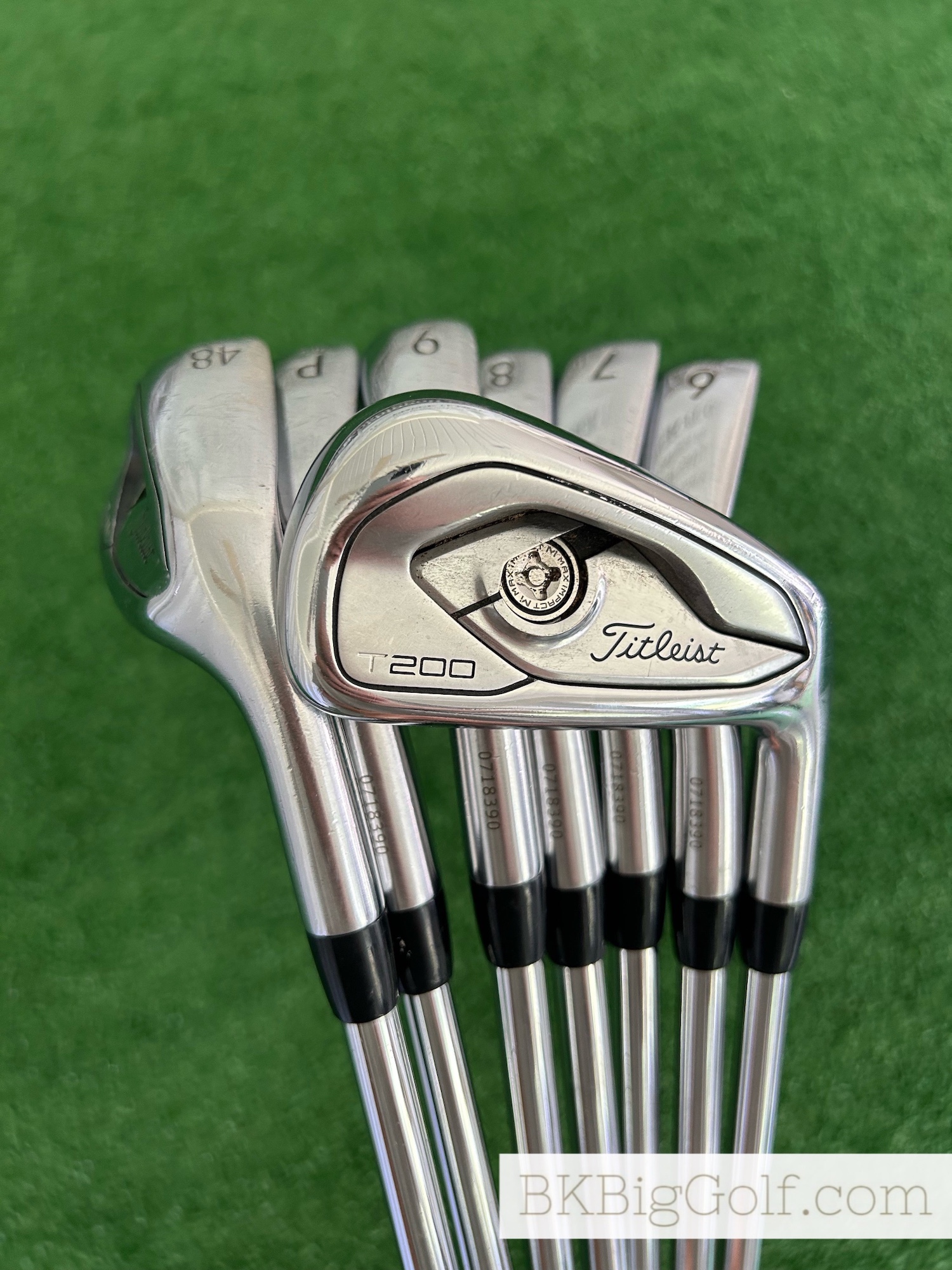 Titleist T200 Iron Set 5-48 / True Temper AMT Black Stiff | SidelineSwap