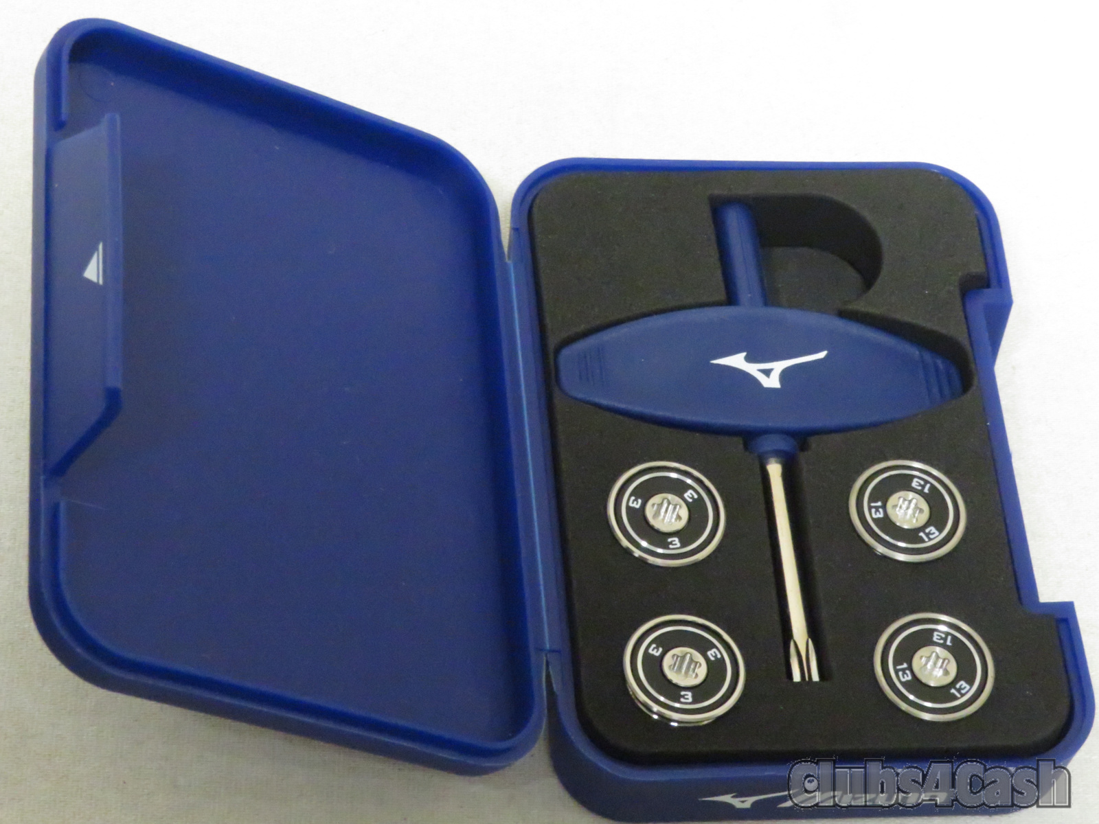 Mizuno M Craft V Putter Blue ION 35" +Cover & Weight Kit .. MINT ...