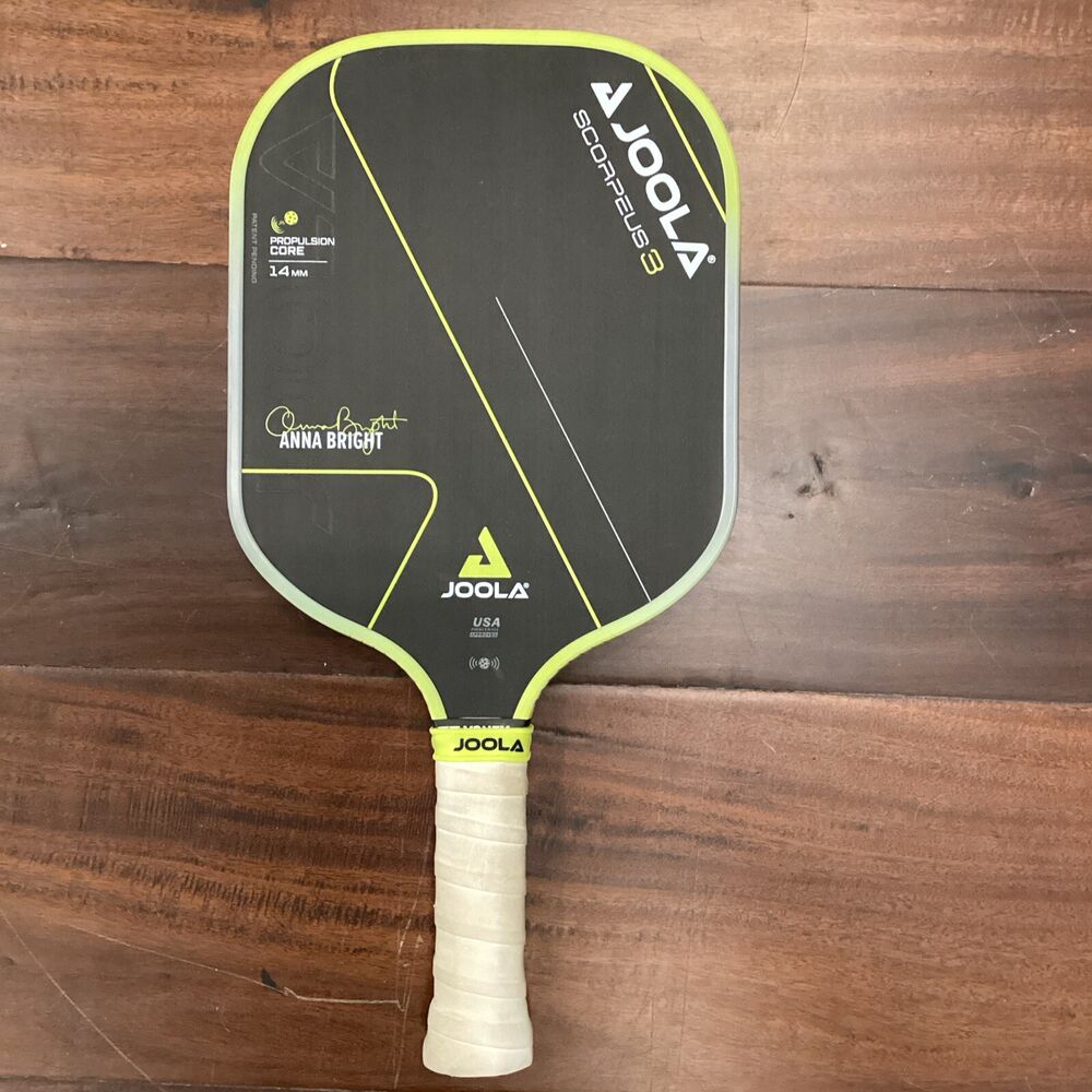 Joola Gen 3 Anna Bright Scorpeus 14mm Pickleball Paddle 7.7oz ...