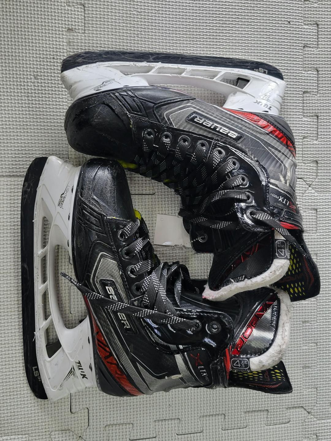 Used Bauer X Ltx Pro + Intermediate 4.5 Ice Hockey Skates | SidelineSwap