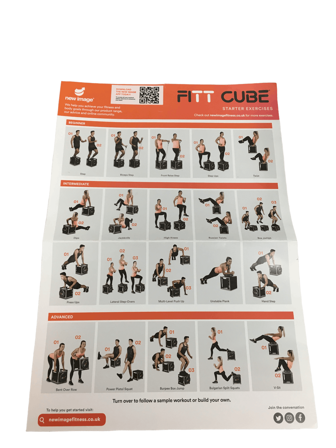 Used Fit Cube Exercise Compact Box | SidelineSwap