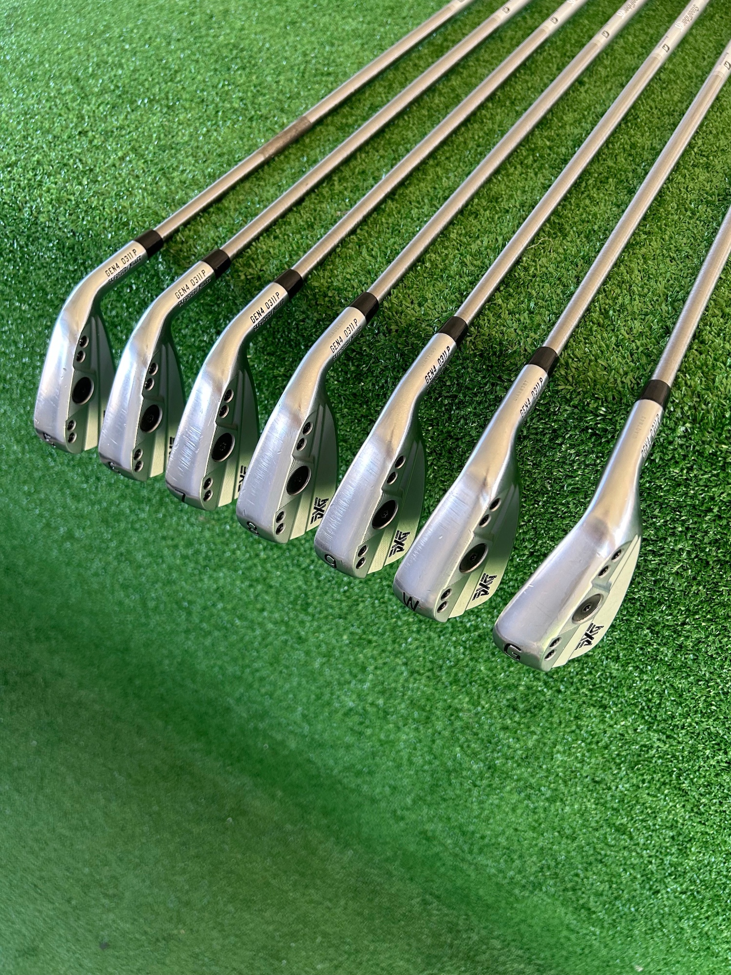 PXG 0311 P GEN4 Iron Set 5-G / SteelFiber i95 Stiff Graphite | SidelineSwap