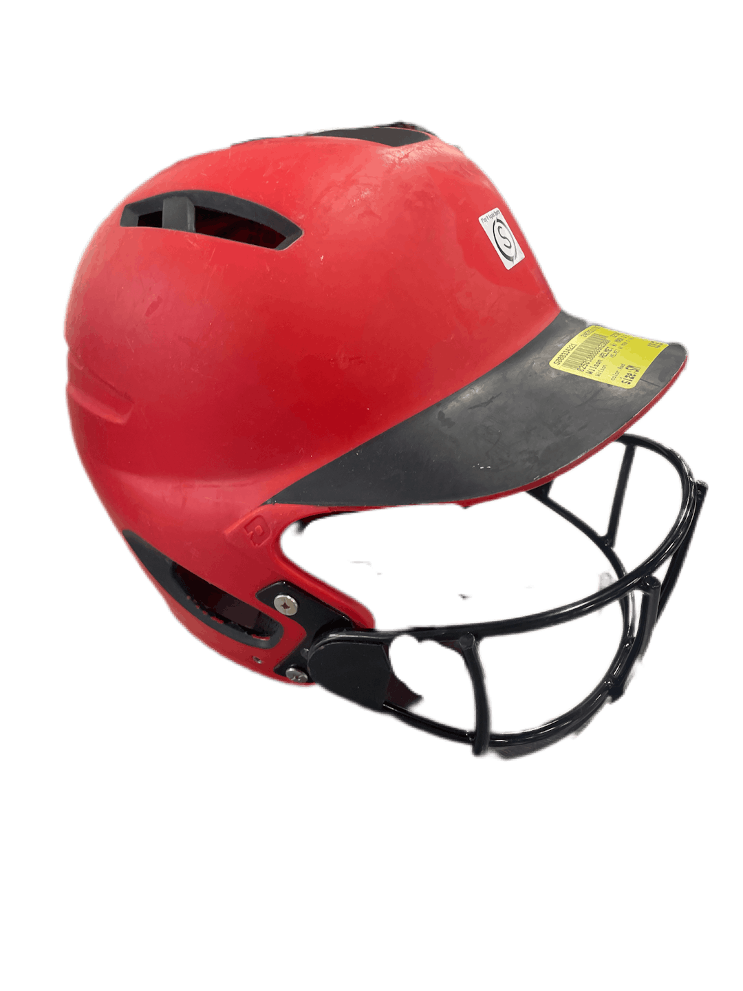 Used Wilson Helmet W Mask 6 5 8 - 6 3 4 Sm Baseball And Softball ...
