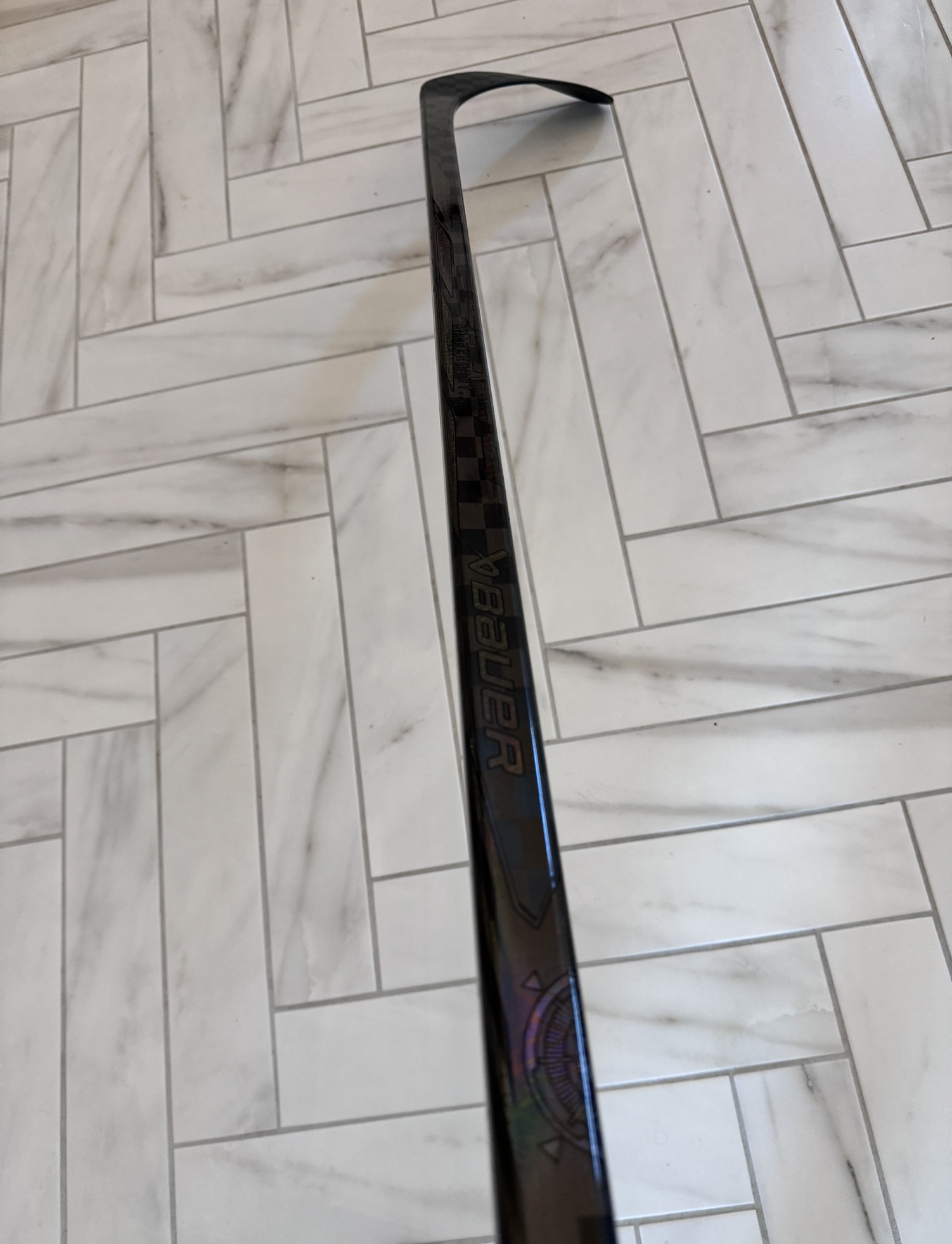 Custom Blacked Out - Proto-R Bauer - Left Hand P92 Hockey Stick ...