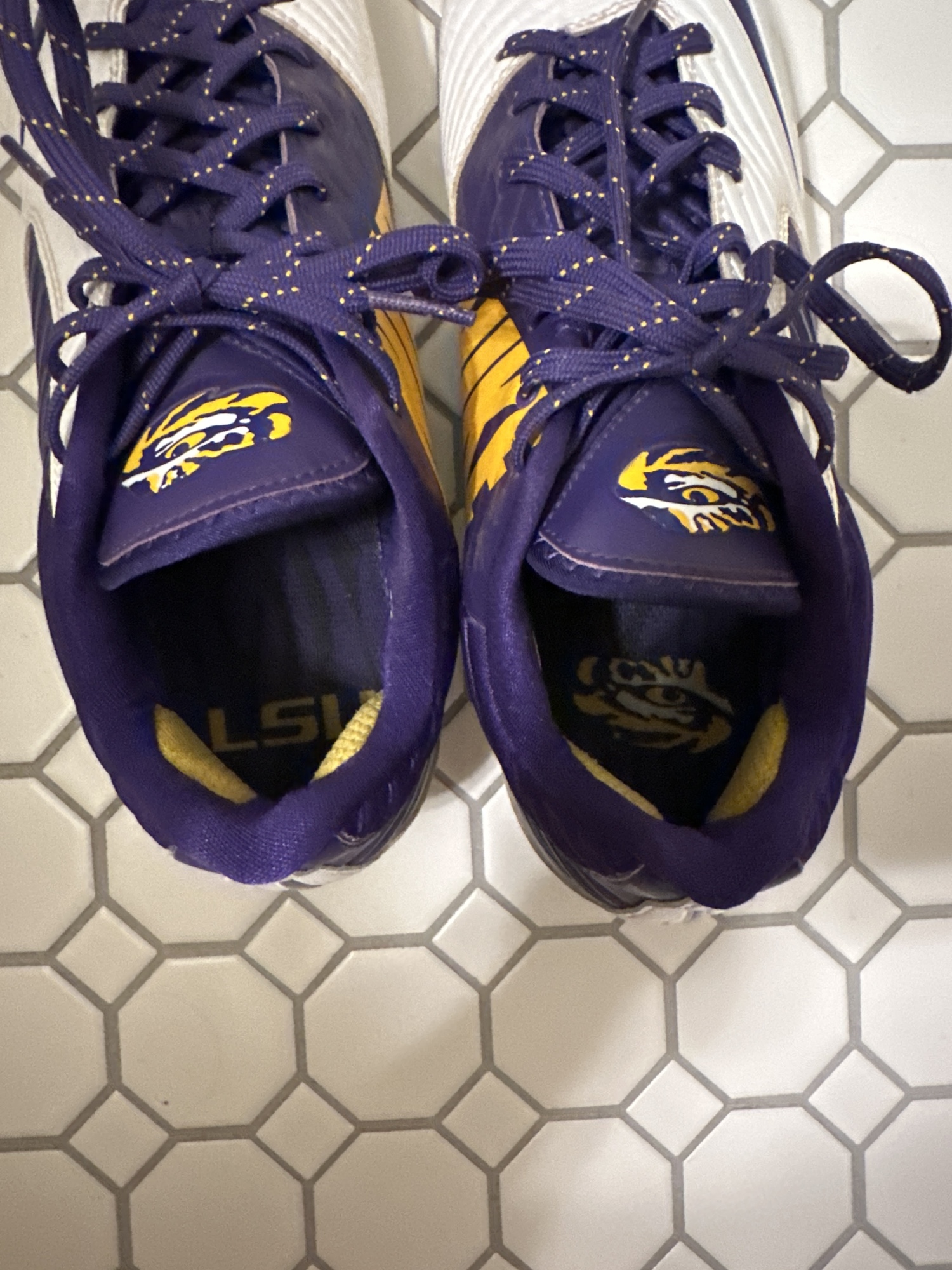 LSU Football Cleats Vapor Speed | SidelineSwap