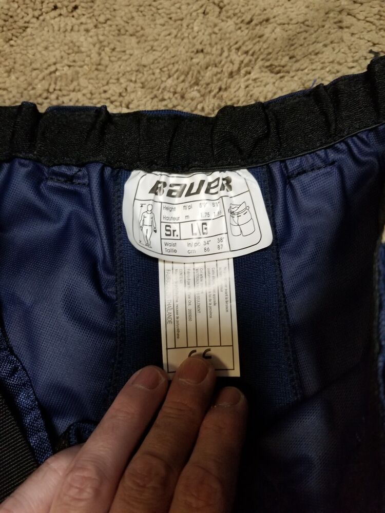 PITTSBURGH PENGUINS Bauer Winter Classic Blue Hockey Pant Shells Large ...