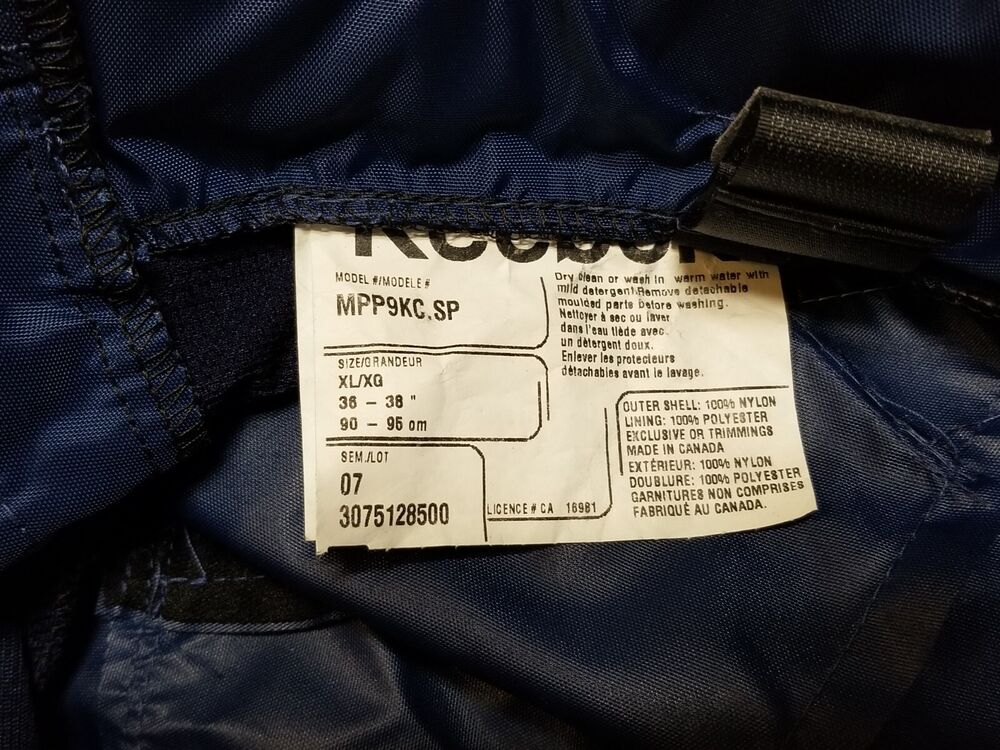 PITTSBURGH PENGUINS Reebok 9k Winter Classic Blue Pro Hockey Pant ...