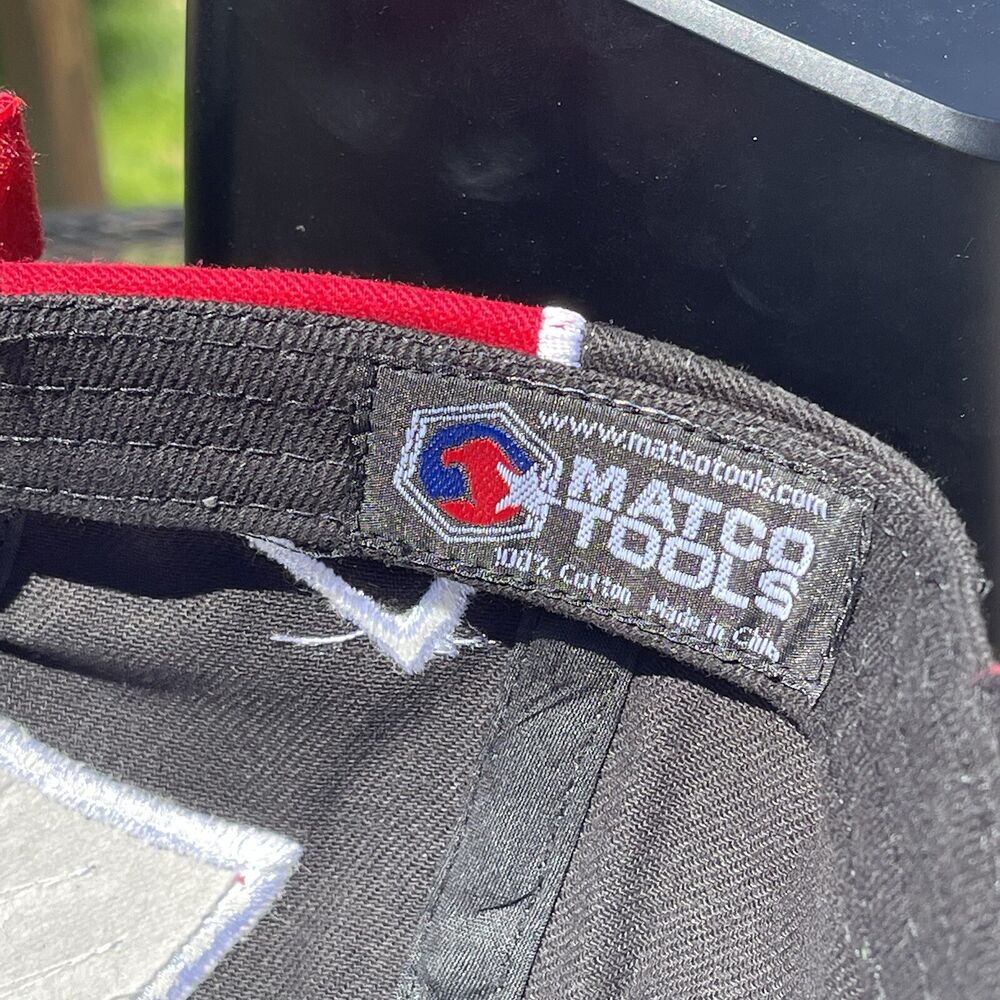 Vintage Matco Tools Racing Embroidered Mechanic Strapback Hat Cap Rare ...