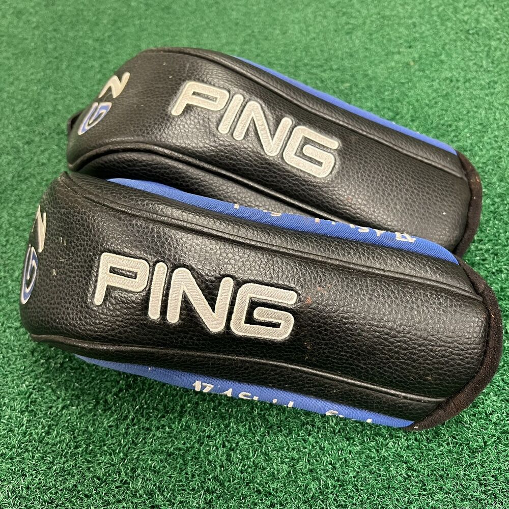 PING G2 Fairway Wood Set 3-5 MRH Green Dot Regular Flex Graphite Shafts ...