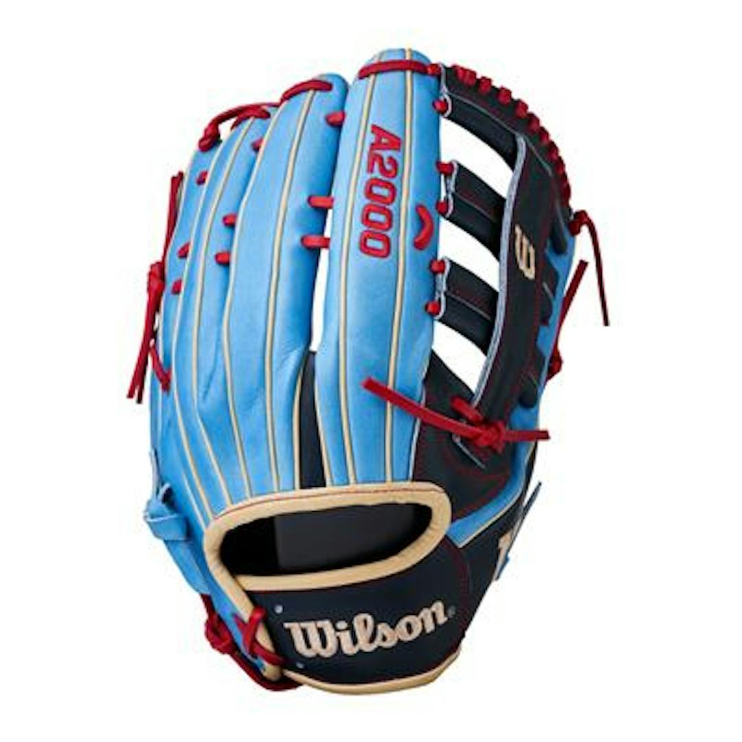 New Wilson A2000 Navy Sky Blue 13" | SidelineSwap