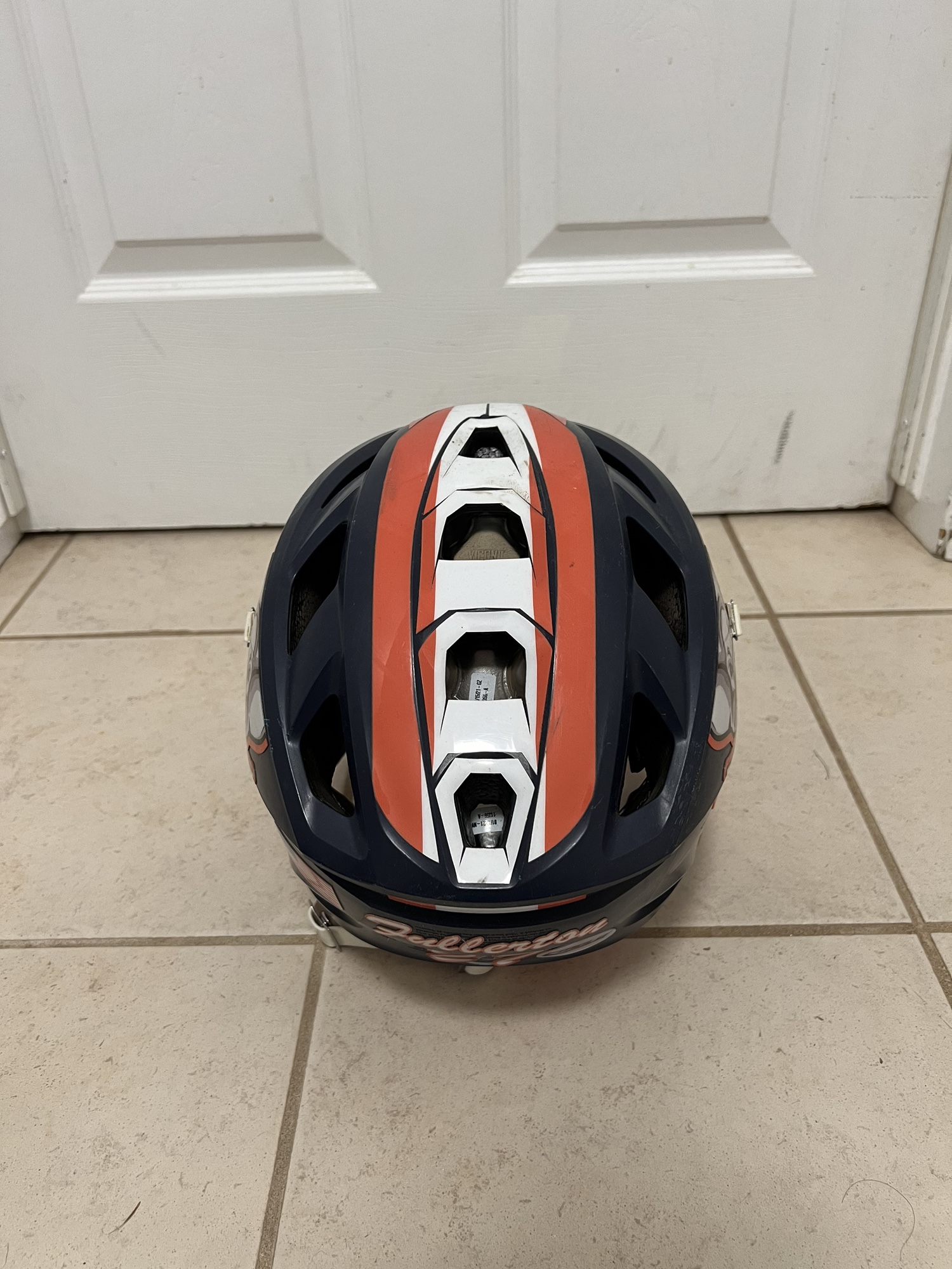 Lightly Used Warrior Burn Lacrosse Helmet | SidelineSwap